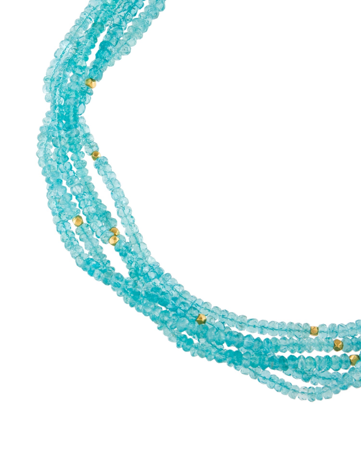 Tiffany & Co. Beaded Multistrand Torsade Collar Necklace - Sterling ...