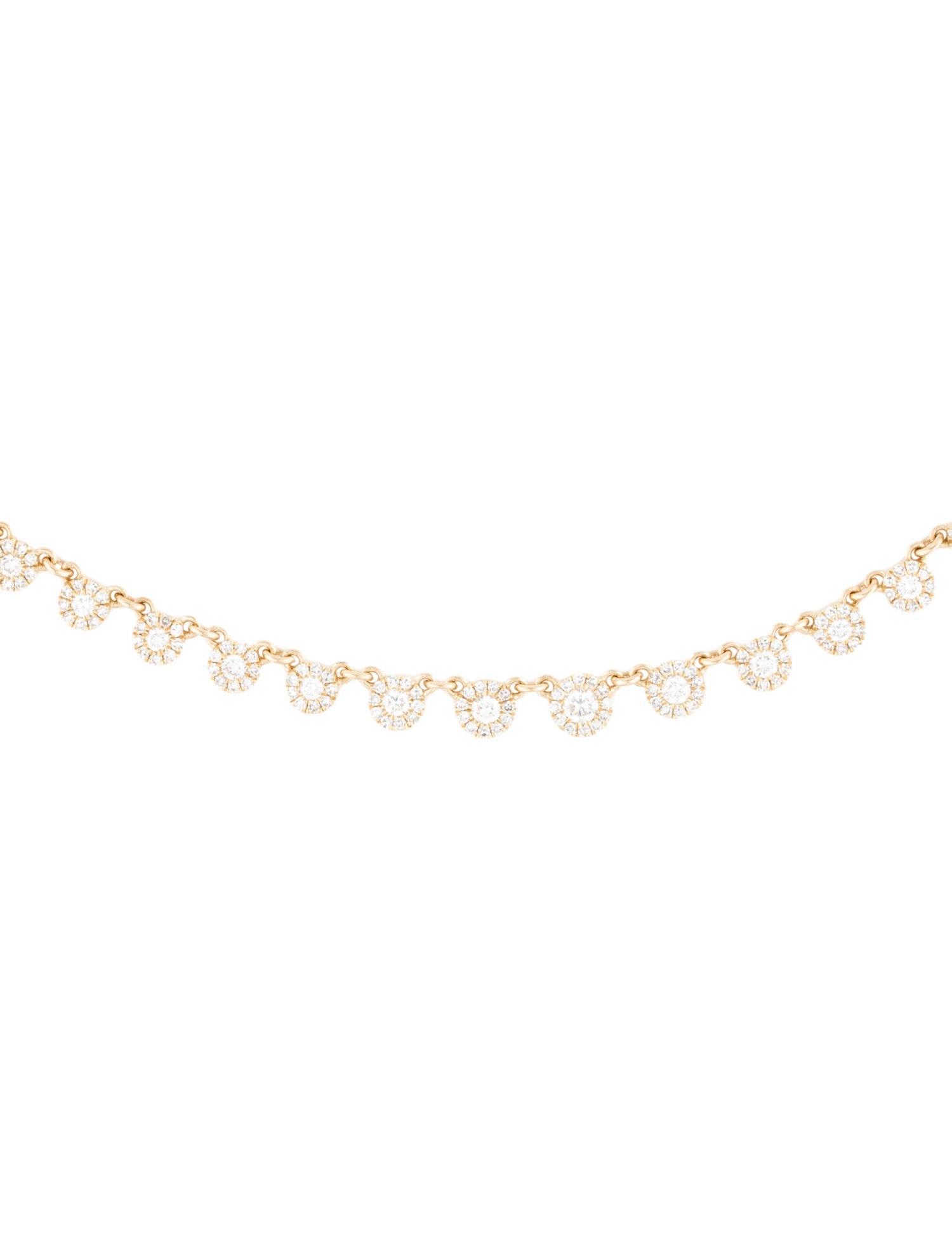 David Yurman 14K Diamond Cable X Collar Necklace - 14K Yellow Gold ...