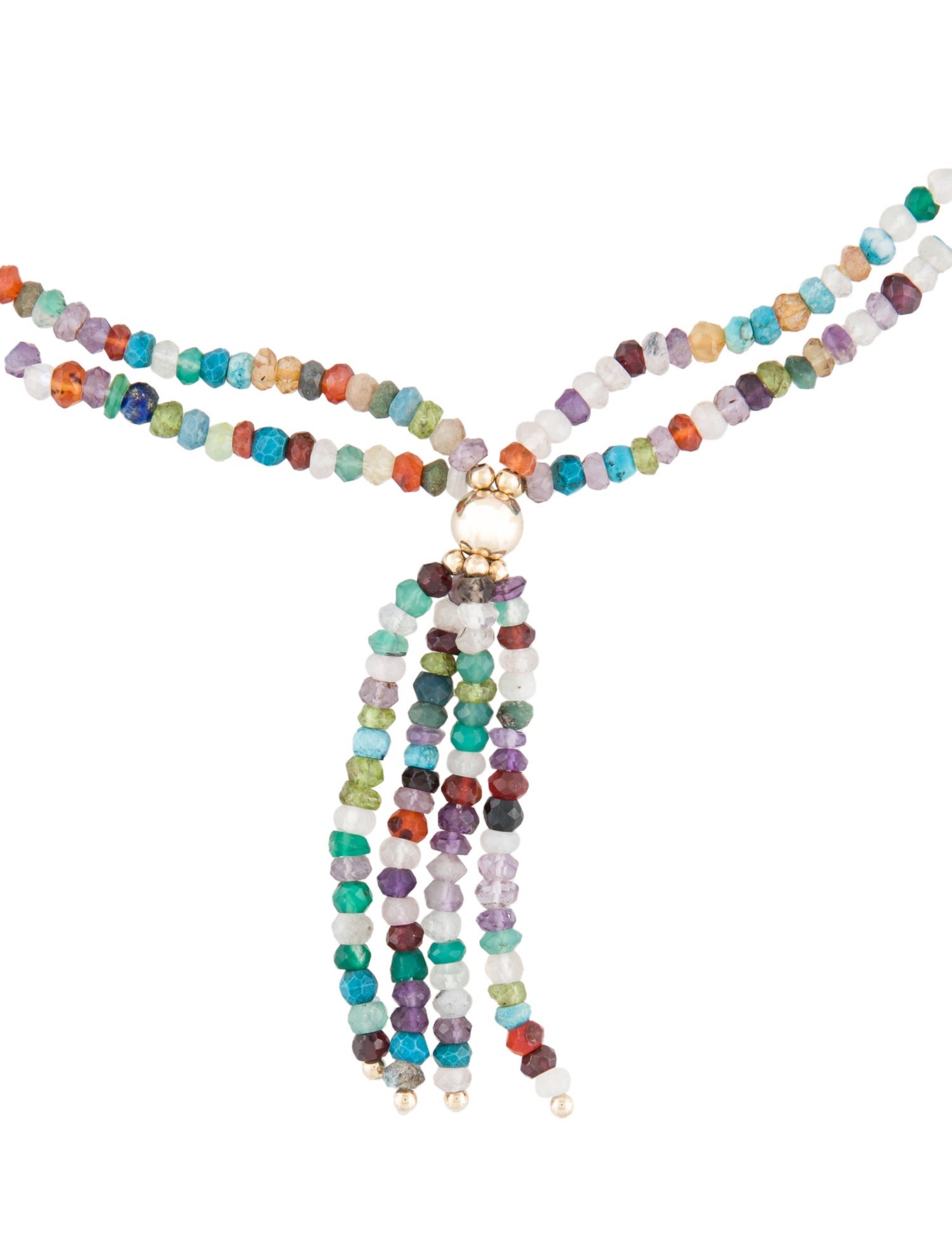 Chanel Candy Necklace - Gold-Tone Metal Bead Strand, Necklaces ...