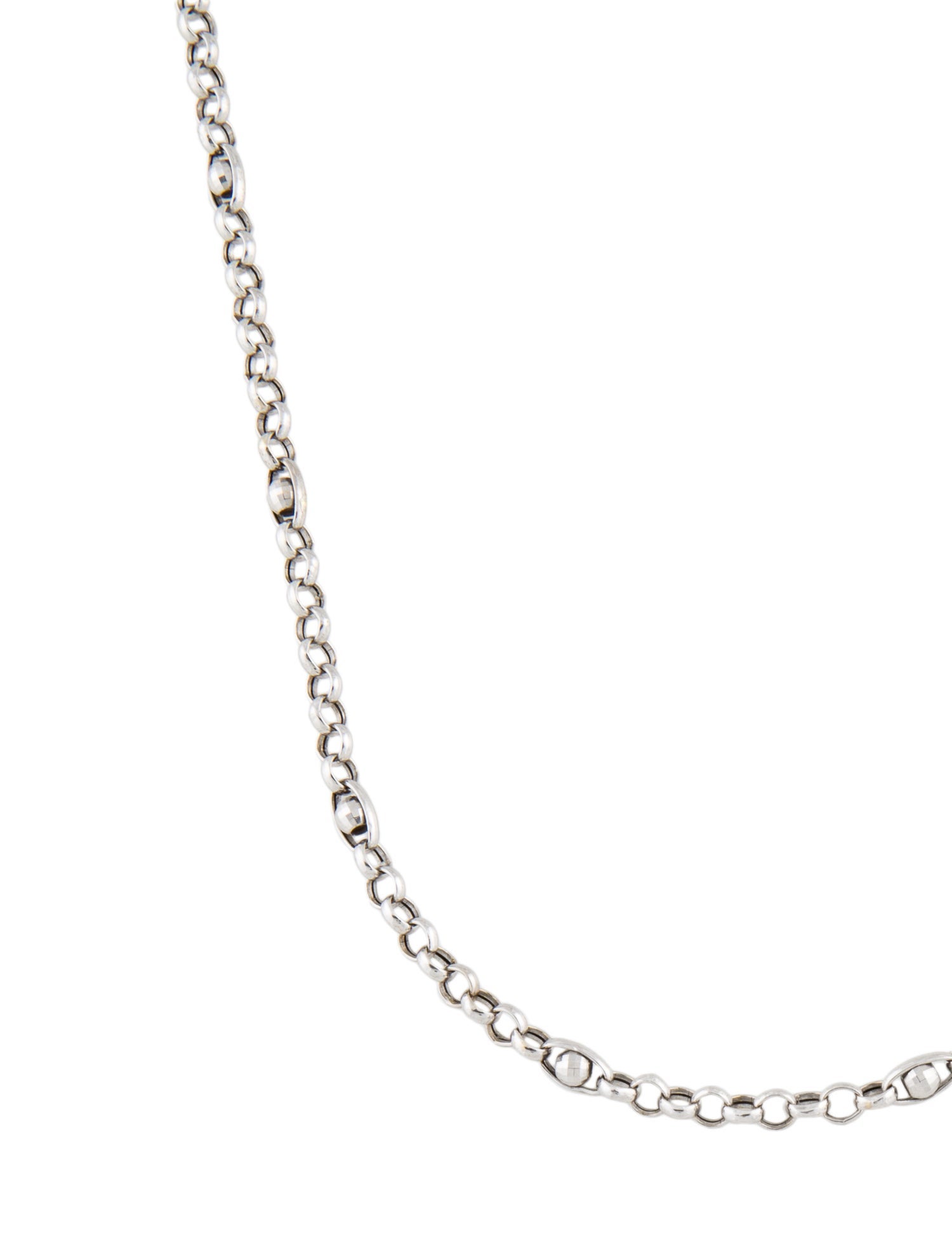 Cartier Santos De Cartier Link Necklace - 18K Yellow Gold Chain ...