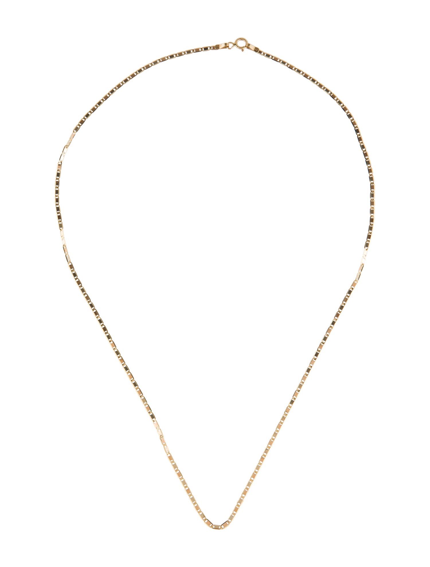 Tiffany & Co. 18K Yellow Gold TIffany T Chain Necklace - 18K Yellow ...
