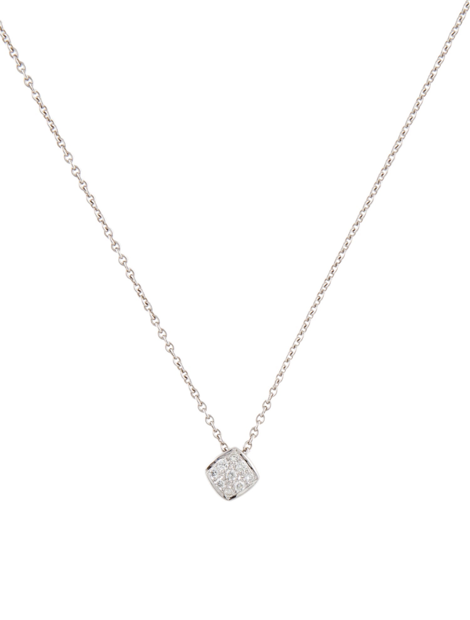 Tiffany & Co. Diamonds by the Yard Pendant Necklace - Sterling Silver ...