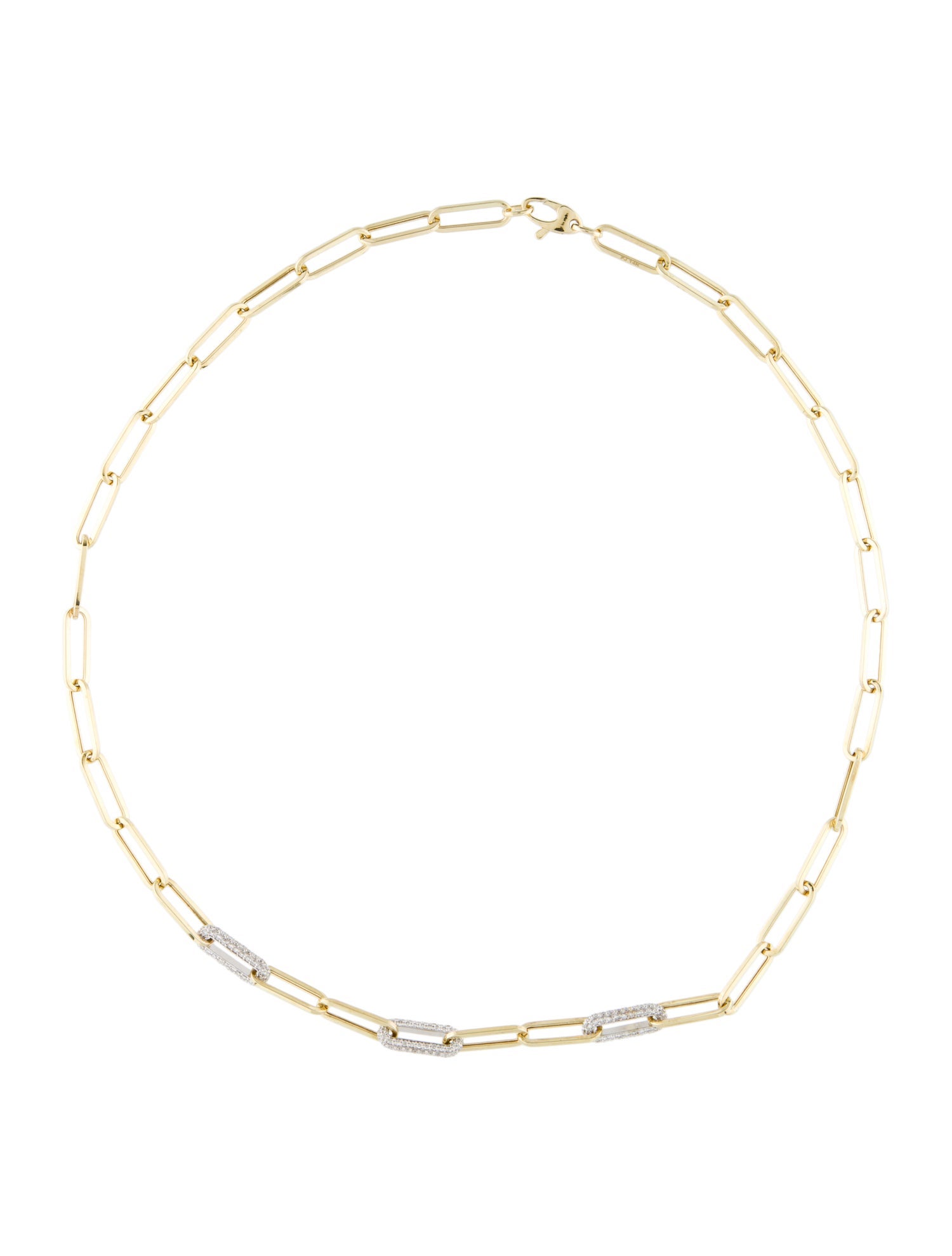 Necklace 14K Lapis Lazuli Greek Key Collar Necklace - 14K Yellow Gold ...