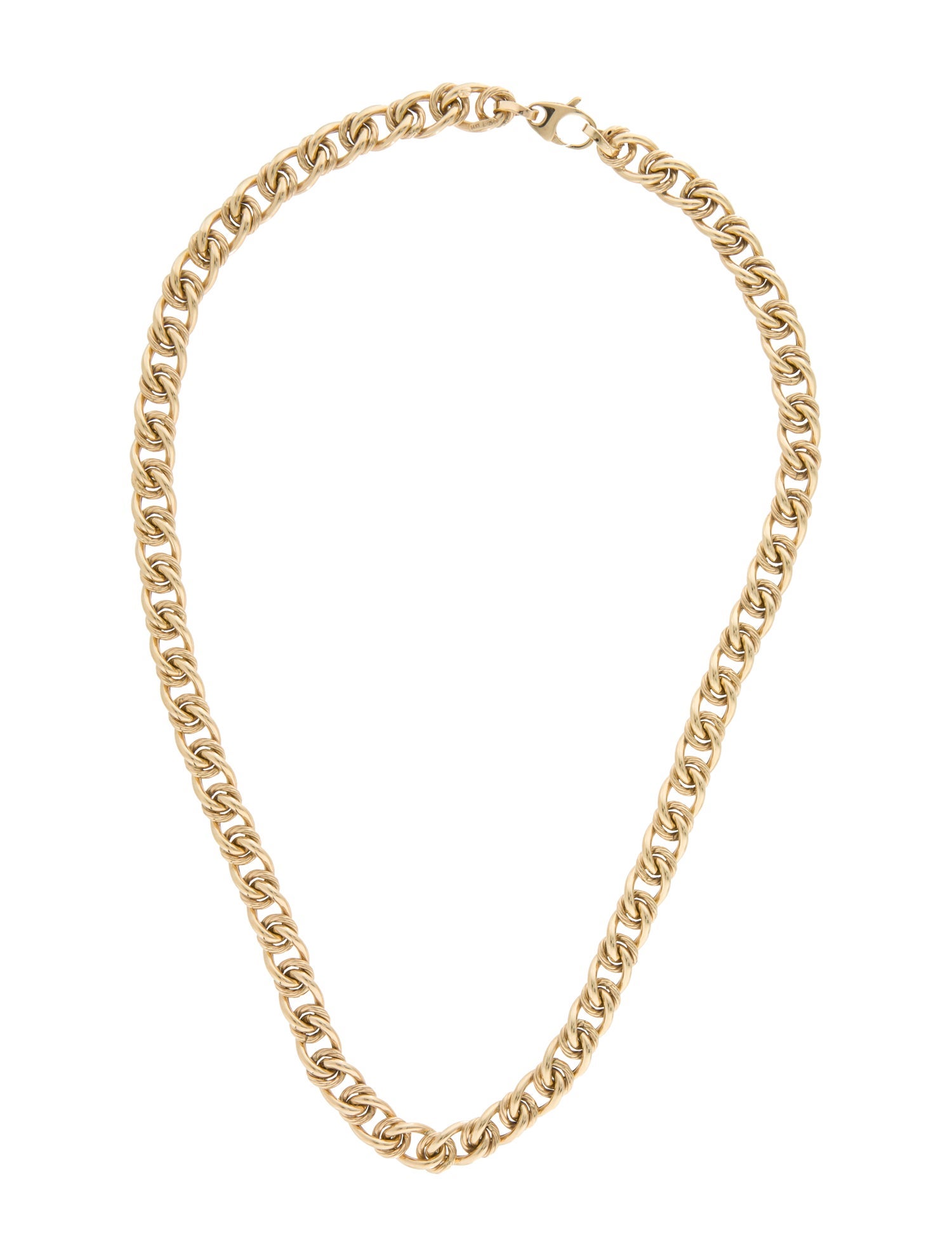 Necklace 14K Chain Necklace - 14K Yellow Gold Chain, Necklaces ...