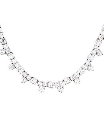 Diamond Collar Necklace - Necklaces - NECKL25660 | The RealReal
