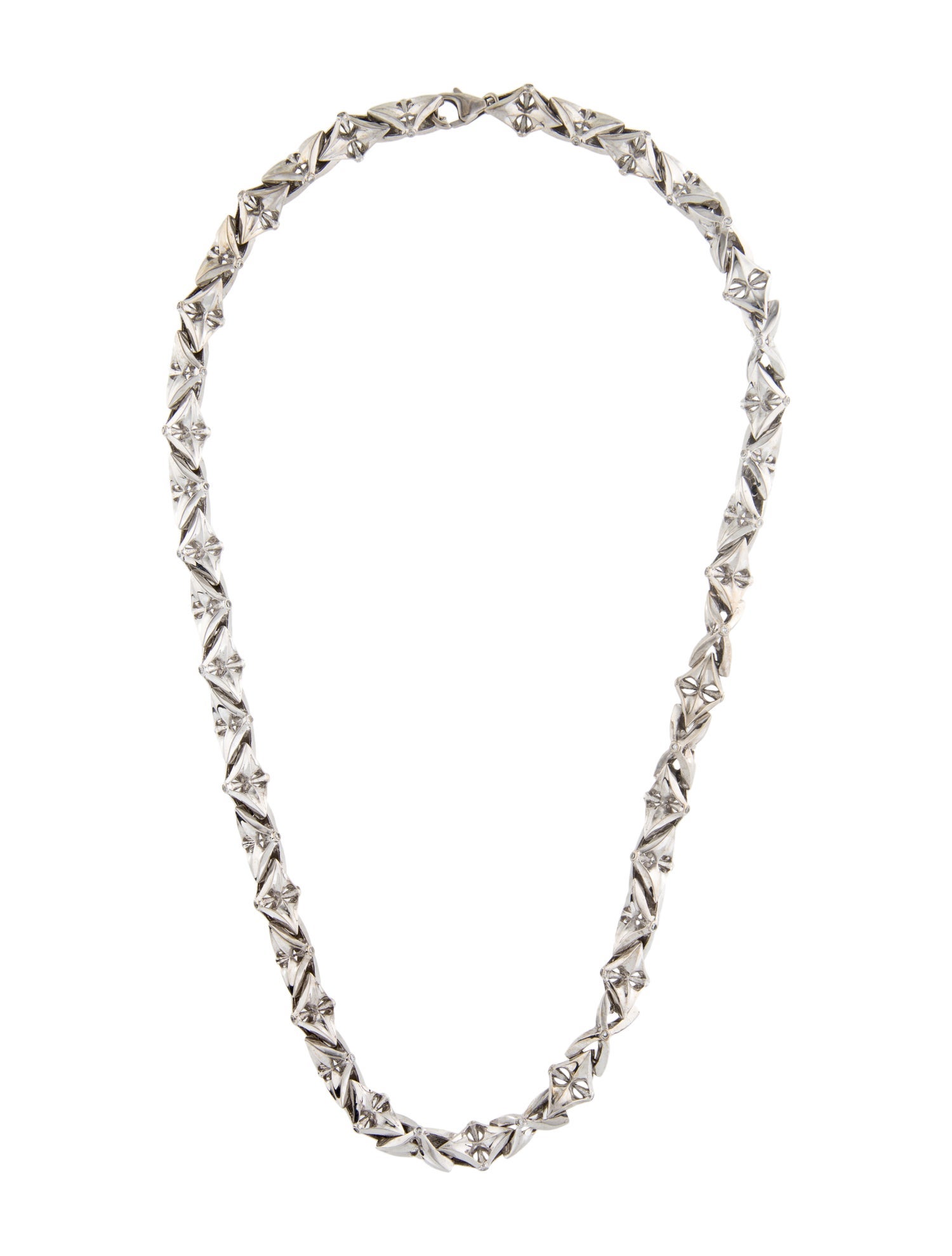 David Yurman Diamond Wellesley Long Chain Necklace - Sterling Silver ...