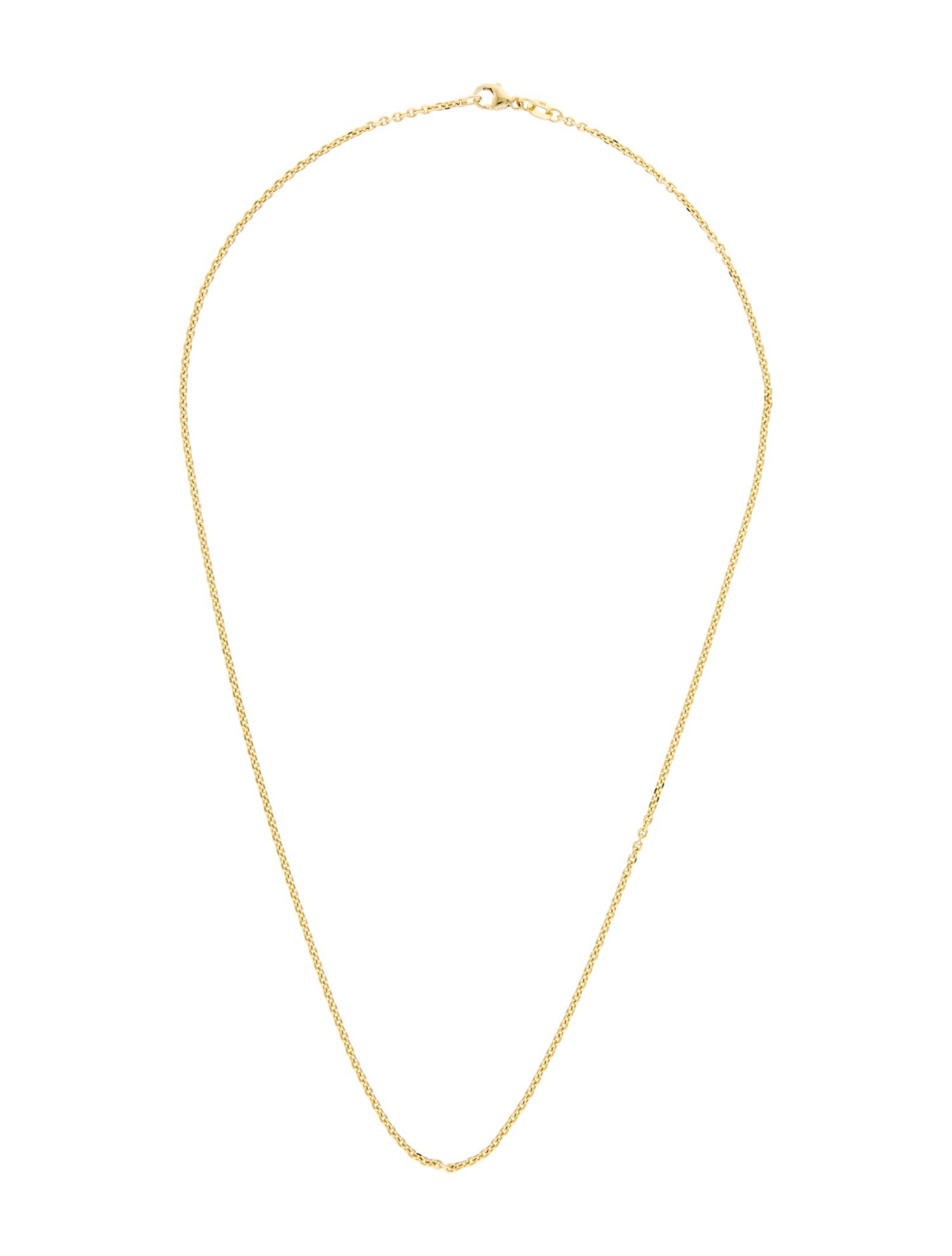 Necklace 14K Chain Necklace - 14K Yellow Gold Chain, Necklaces ...