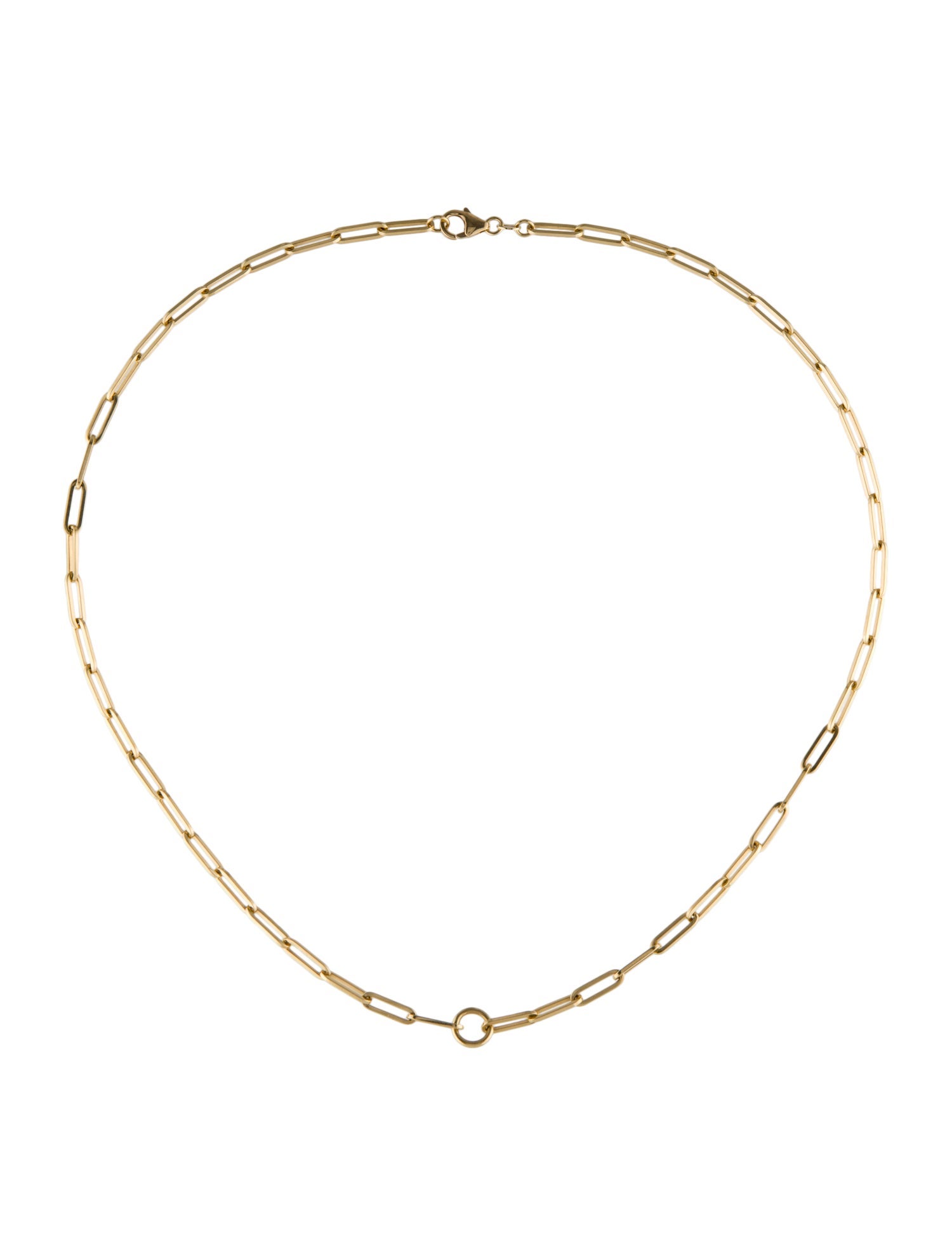 Tiffany & Co. 18K Diamond T Smile Pendant Necklace - 18K Yellow Gold Chain, Necklaces ...