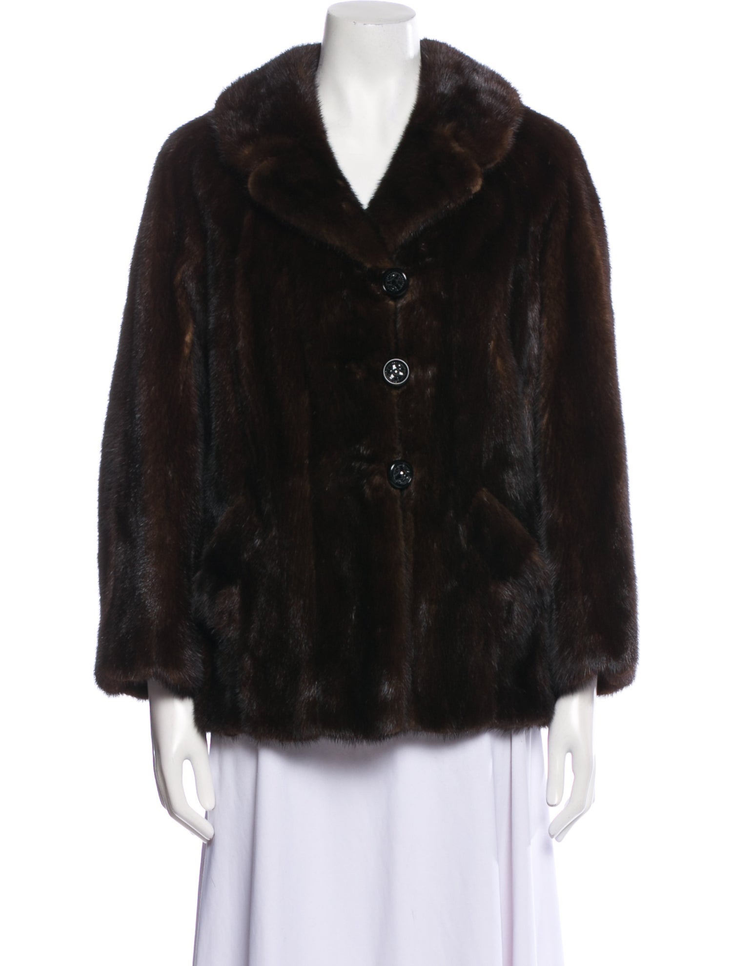 Adolfo Fur Jacket - Brown Jackets, Clothing - WADOL21669 | The RealReal