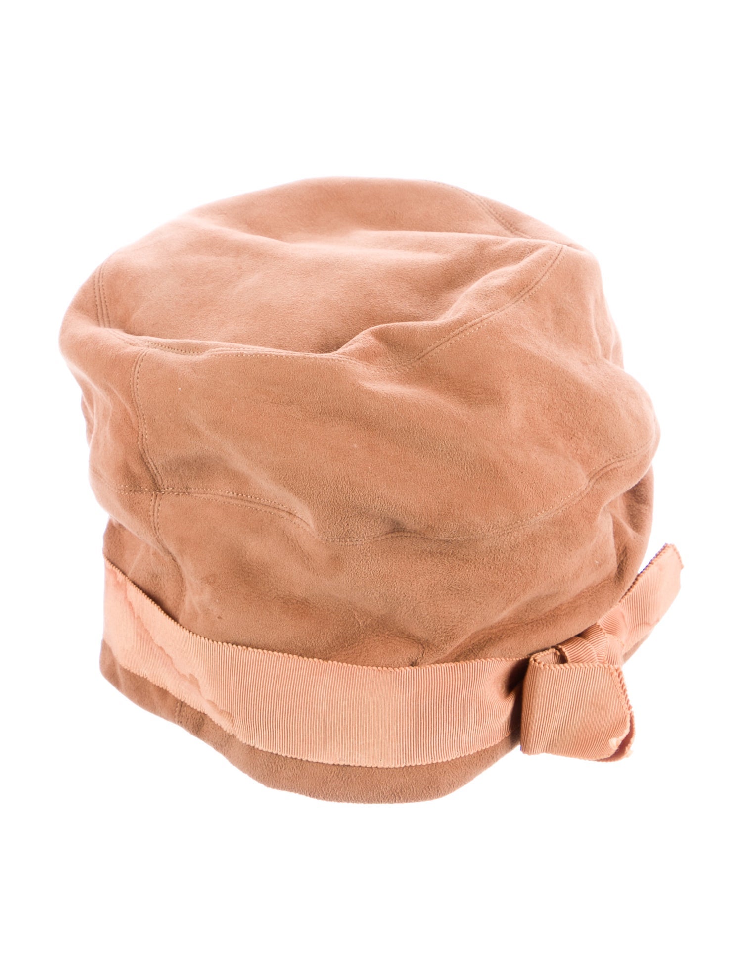 Neiman Marcus Suede Bucket Hat - Brown Hats, Accessories - NEMRC56715 ...