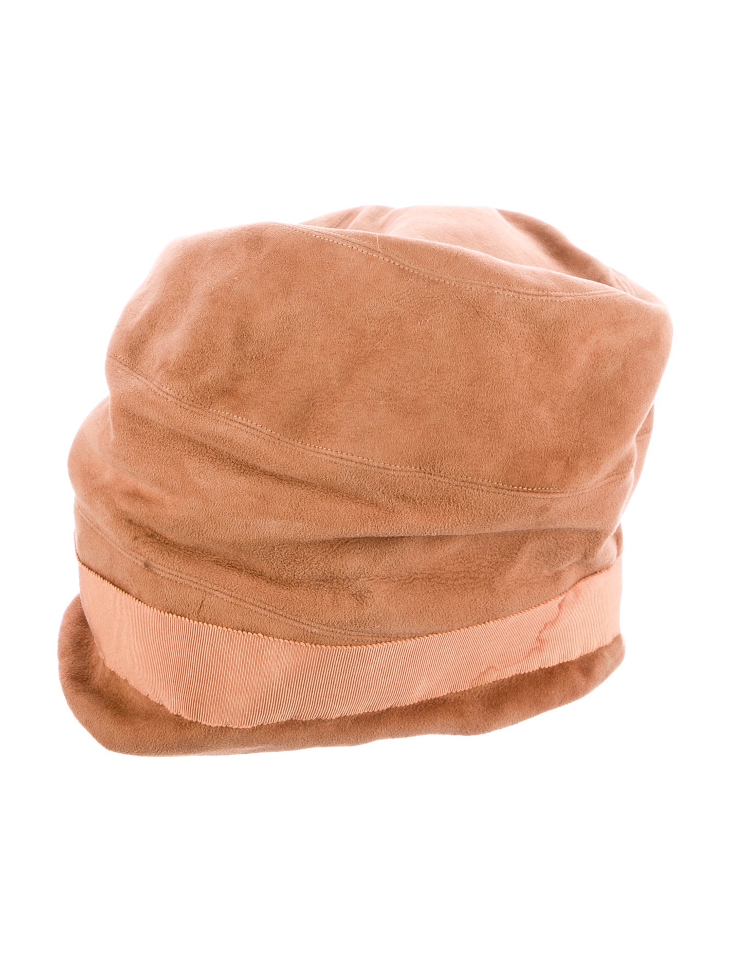 Neiman Marcus Suede Bucket Hat - Brown Hats, Accessories - NEMRC56715 ...