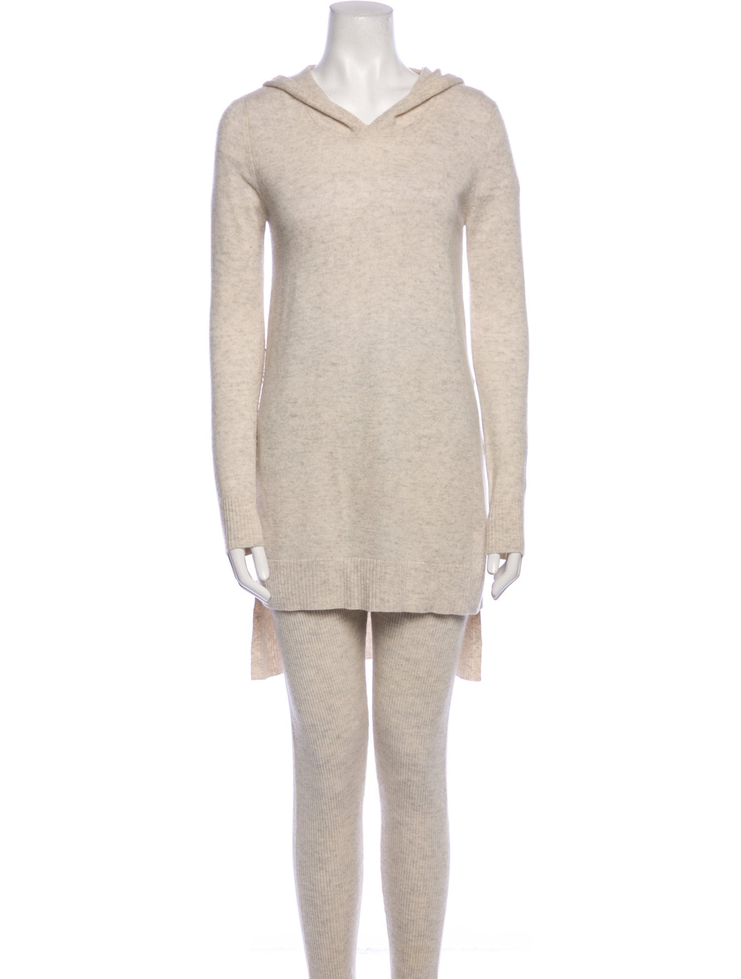 Neiman Marcus Cashmere Pant Set - Neutrals, 10.5" Rise Suits and Sets ...