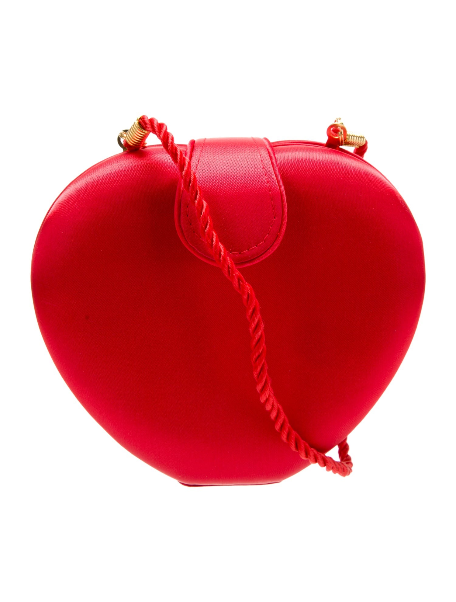 Neiman Marcus Satin Crossbody Bag - Red Crossbody Bags, Handbags ...