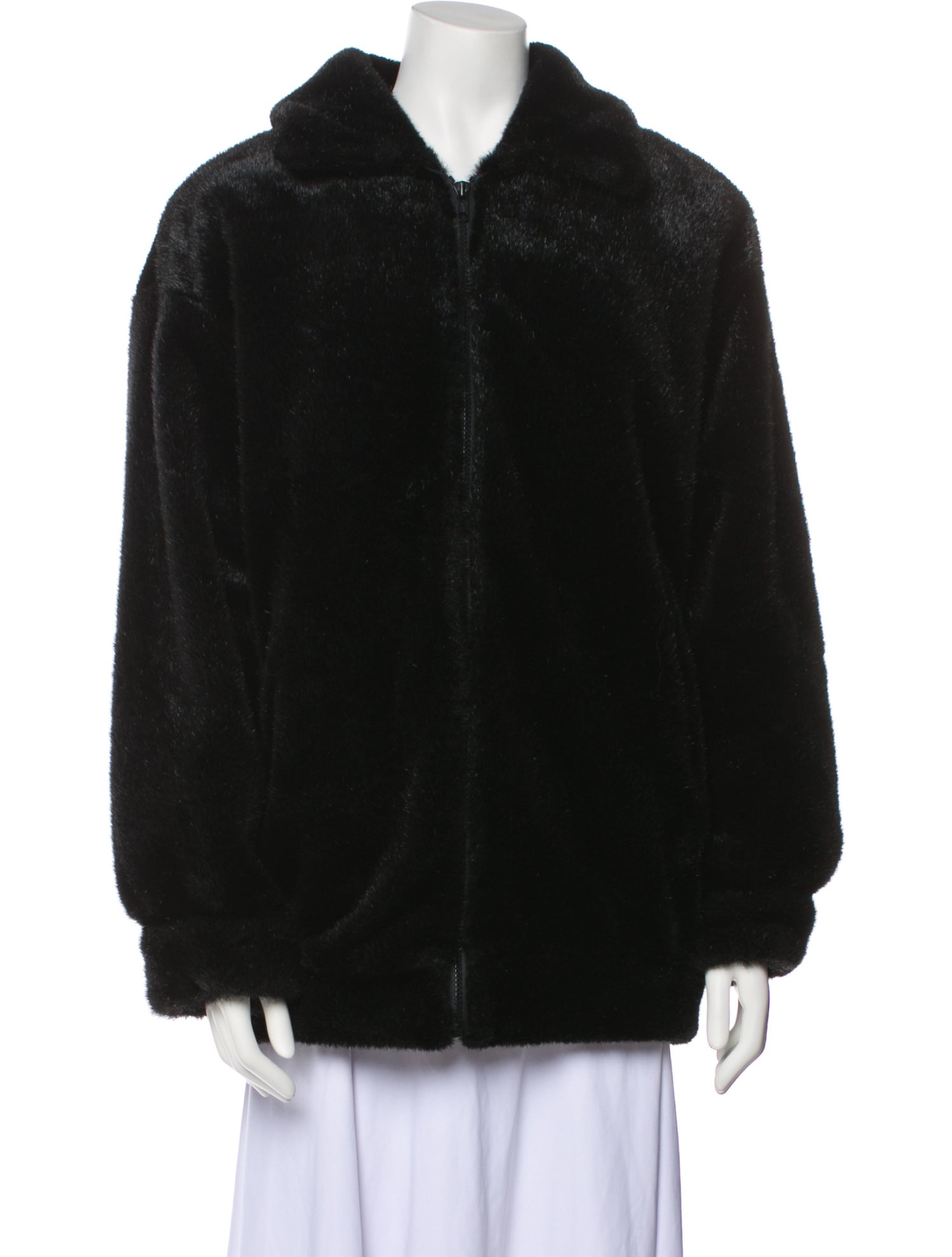 Neiman Marcus Fur Jacket - Black Jackets, Clothing - NEMRC64781 | The ...