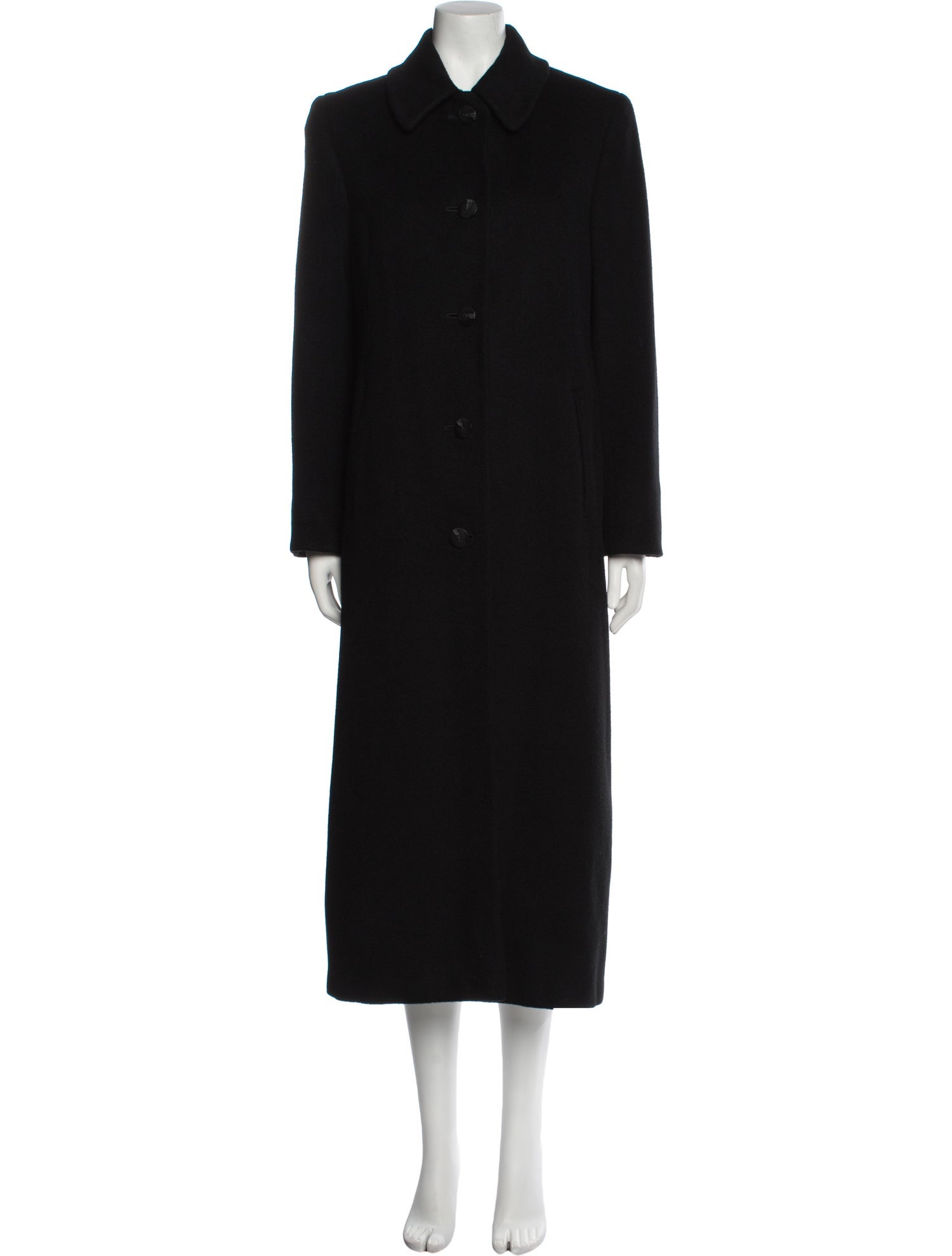 Neiman Marcus Cashmere Coat - Black Coats, Clothing - NEMRC65005 | The RealReal