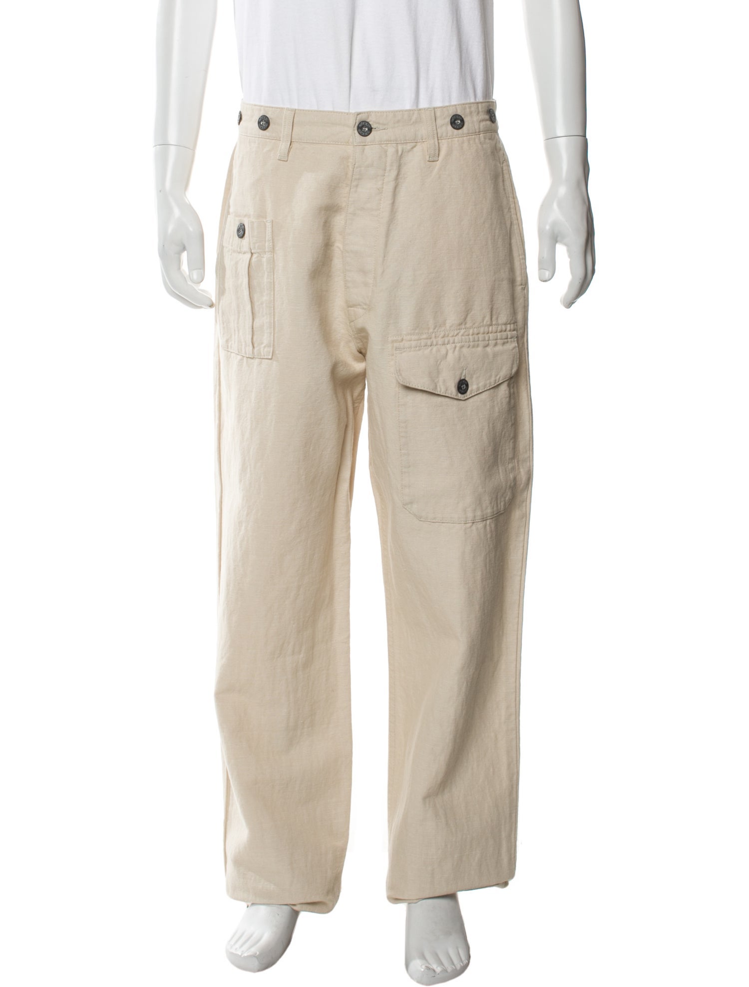 Nigel Cabourn Cargo Pants - Neutrals, 12.75" Rise Pants, Clothing ...