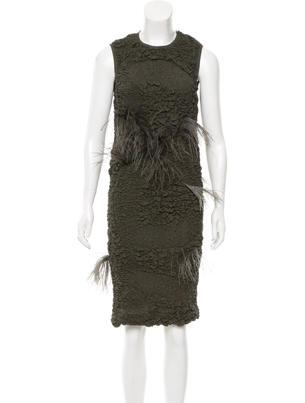 Nina Ricci Spring 2016 Silk Dress - Green Dresses, Clothing - NIN24908 ...