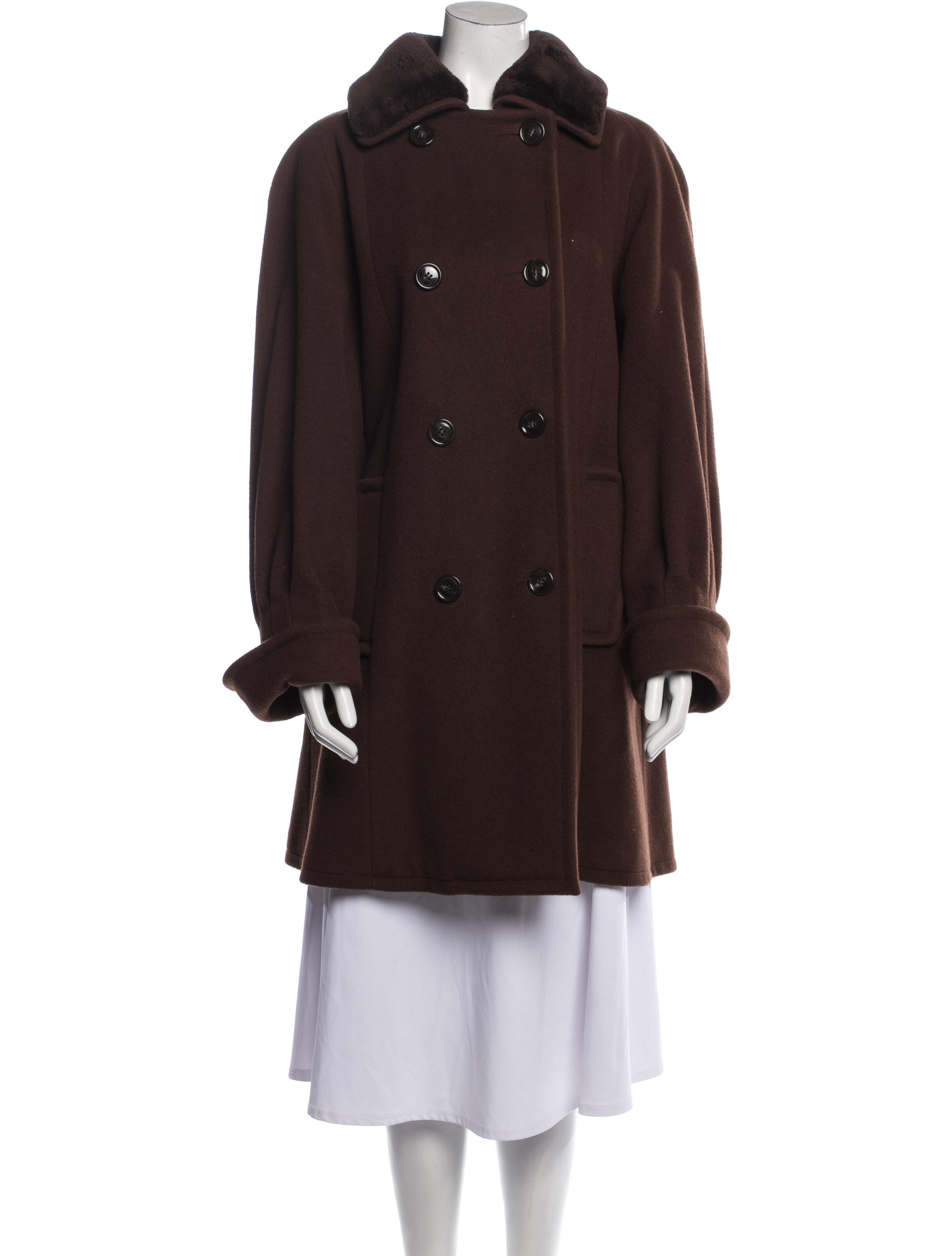 Nina Ricci Coat - Brown Coats, Clothing - NIN41938 | The RealReal