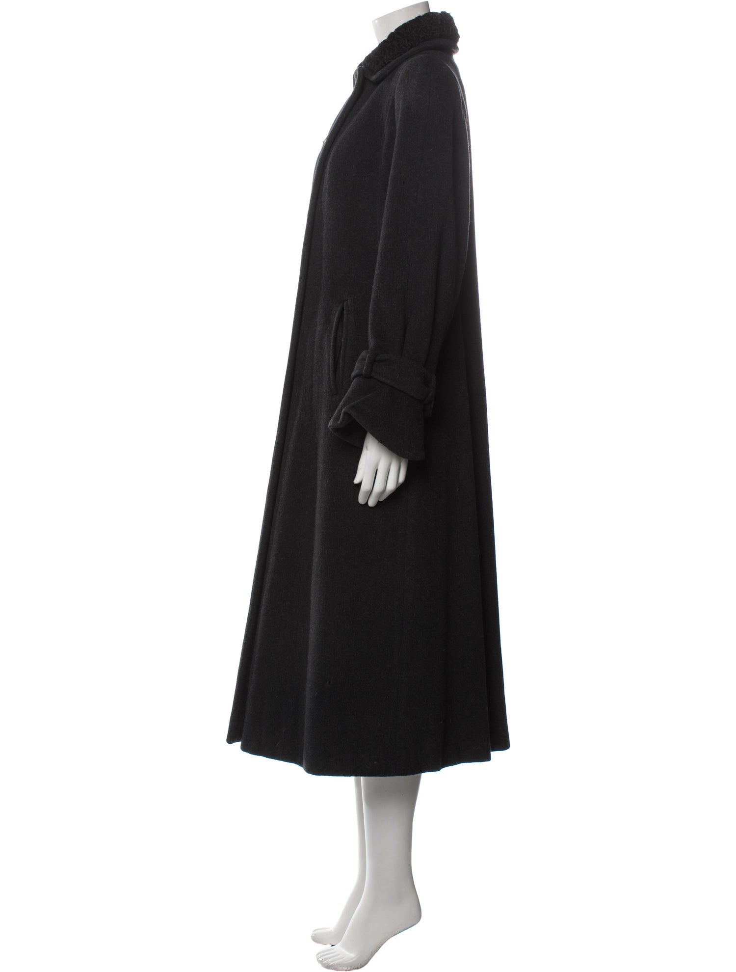 Nina Ricci Trench Coat - Grey Coats, Clothing - NIN46193 | The RealReal