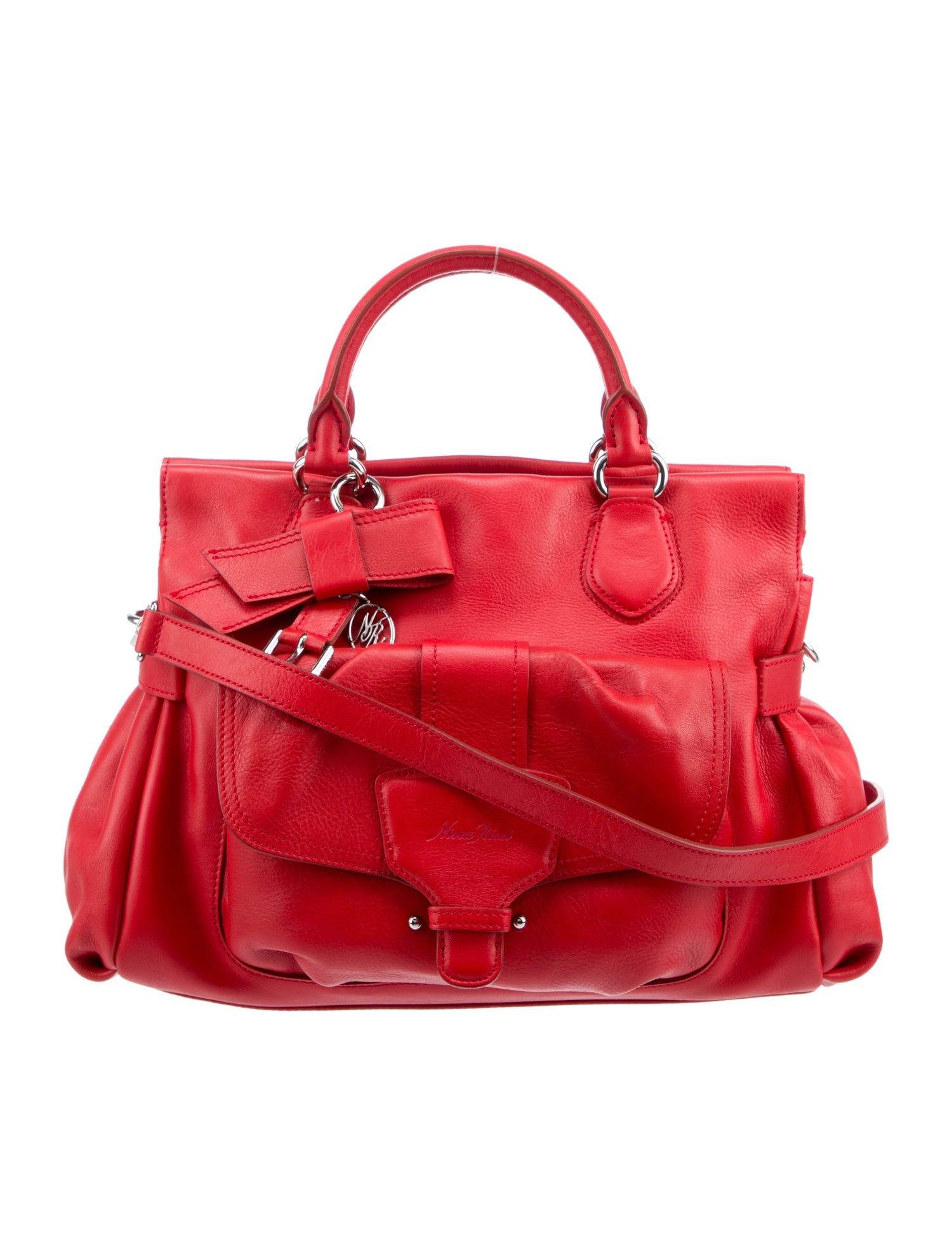 Nina Ricci Leather Handle Bag - Red Handle Bags, Handbags - NIN46889 ...