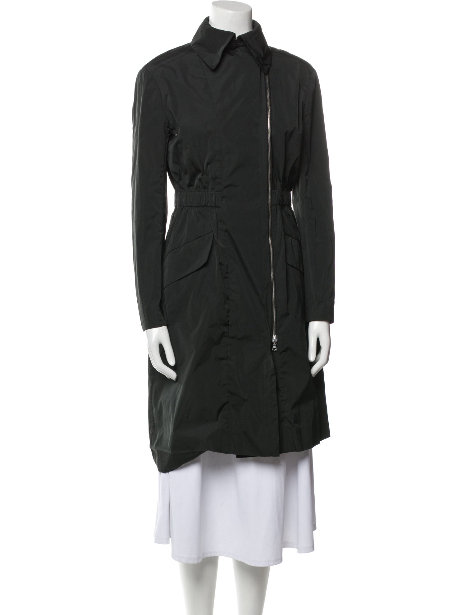 Nina Ricci Trench Coat - Black Coats, Clothing - NIN47809 | The RealReal