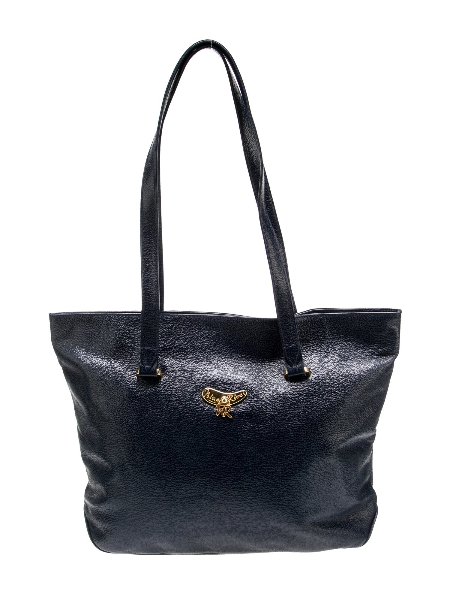 Nina Ricci Leather Tote Bag - Blue Totes, Handbags - NIN48085 | The ...