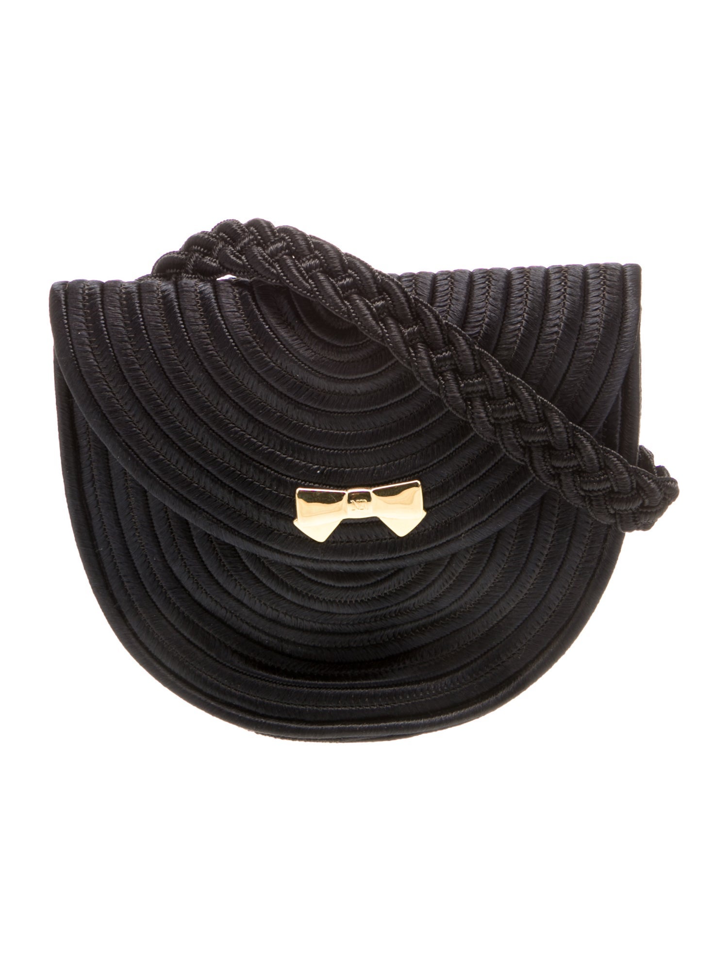 Nina Ricci Satin Crossbody Bag - Black Waist Bags, Handbags - NIN49126 ...