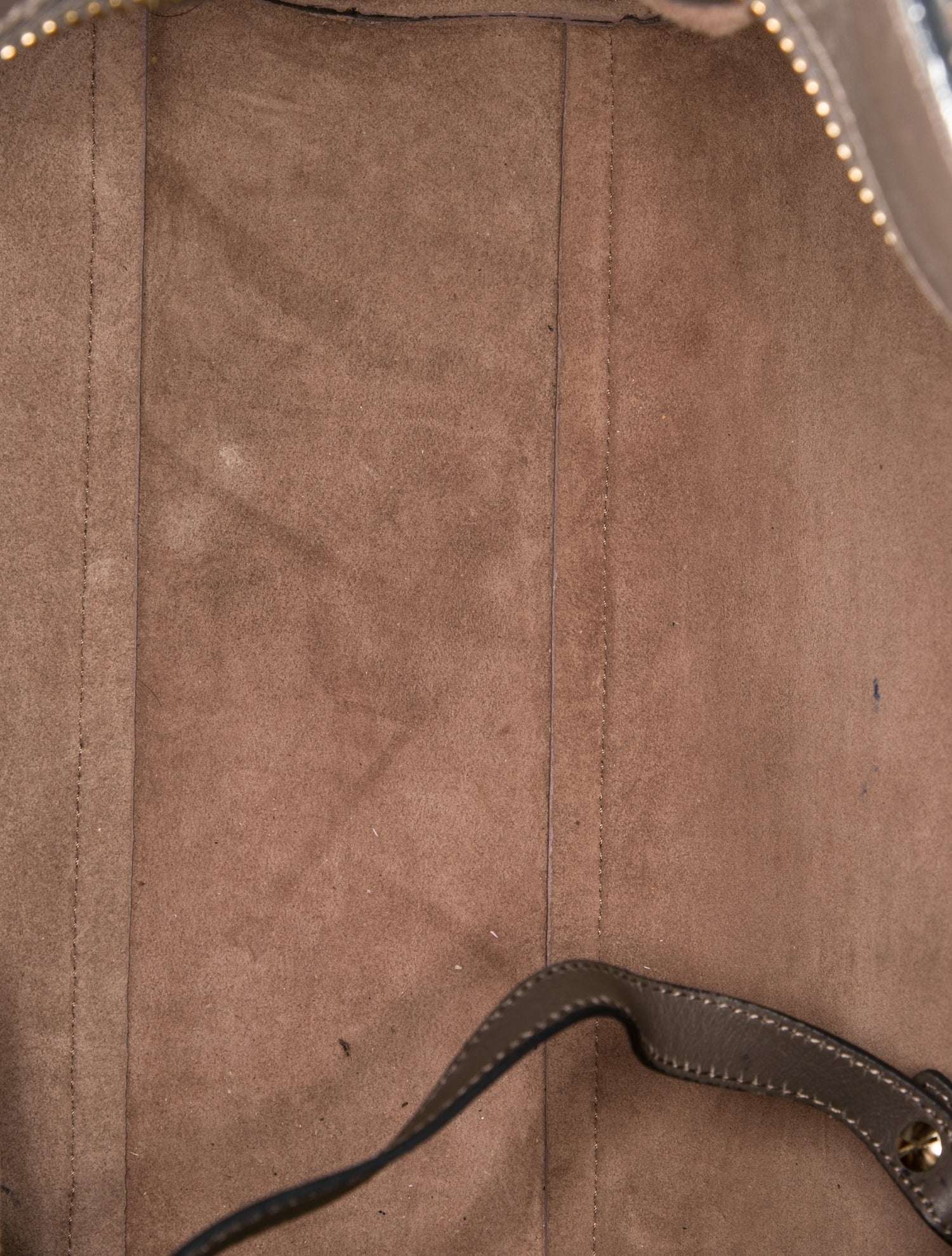 Nina Ricci Leather Top Handle Bag - Grey Handle Bags, Handbags ...