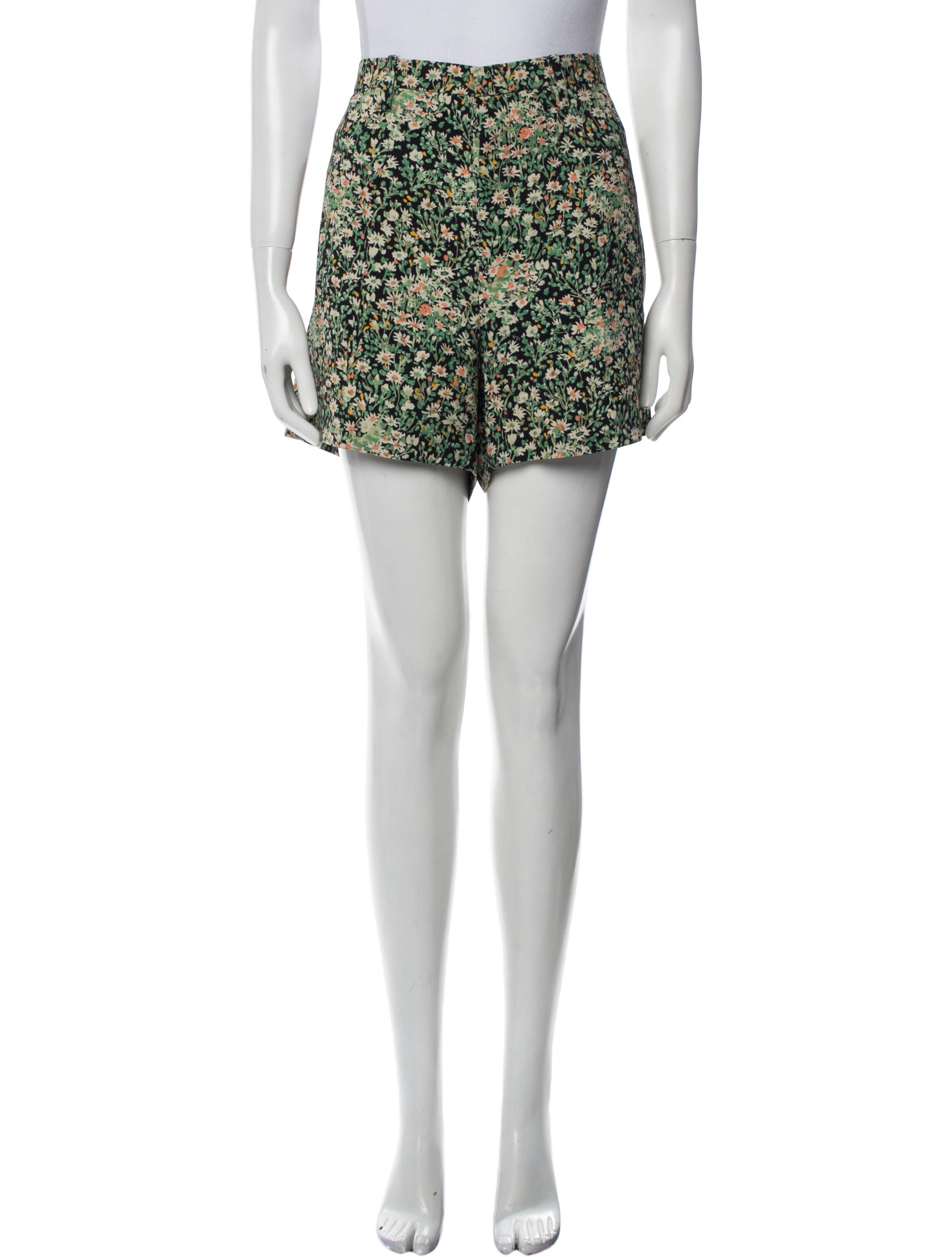 Chanel 2015 Knit Shorts - Blue, 16" Rise Shorts, Clothing - CHA172280 ...