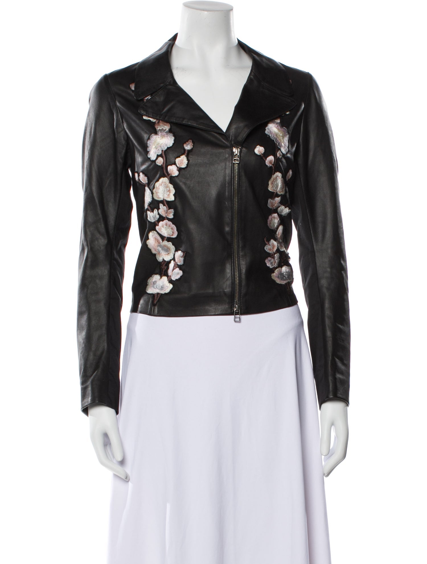 Nigel Preston Lambskin Biker Jacket - Black Jackets, Clothing ...