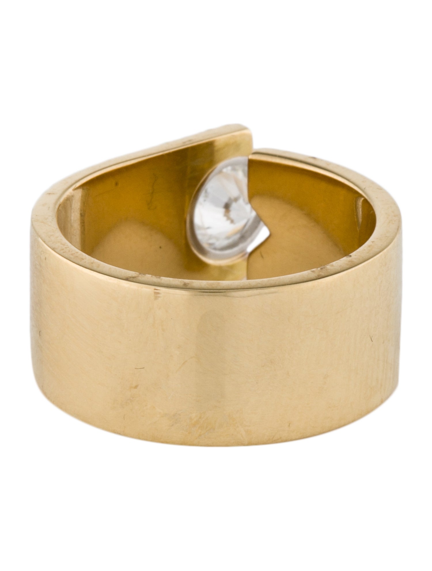 Niessing 18K Diamond Band - 18K Yellow Gold Band, Rings - NSS20098 ...