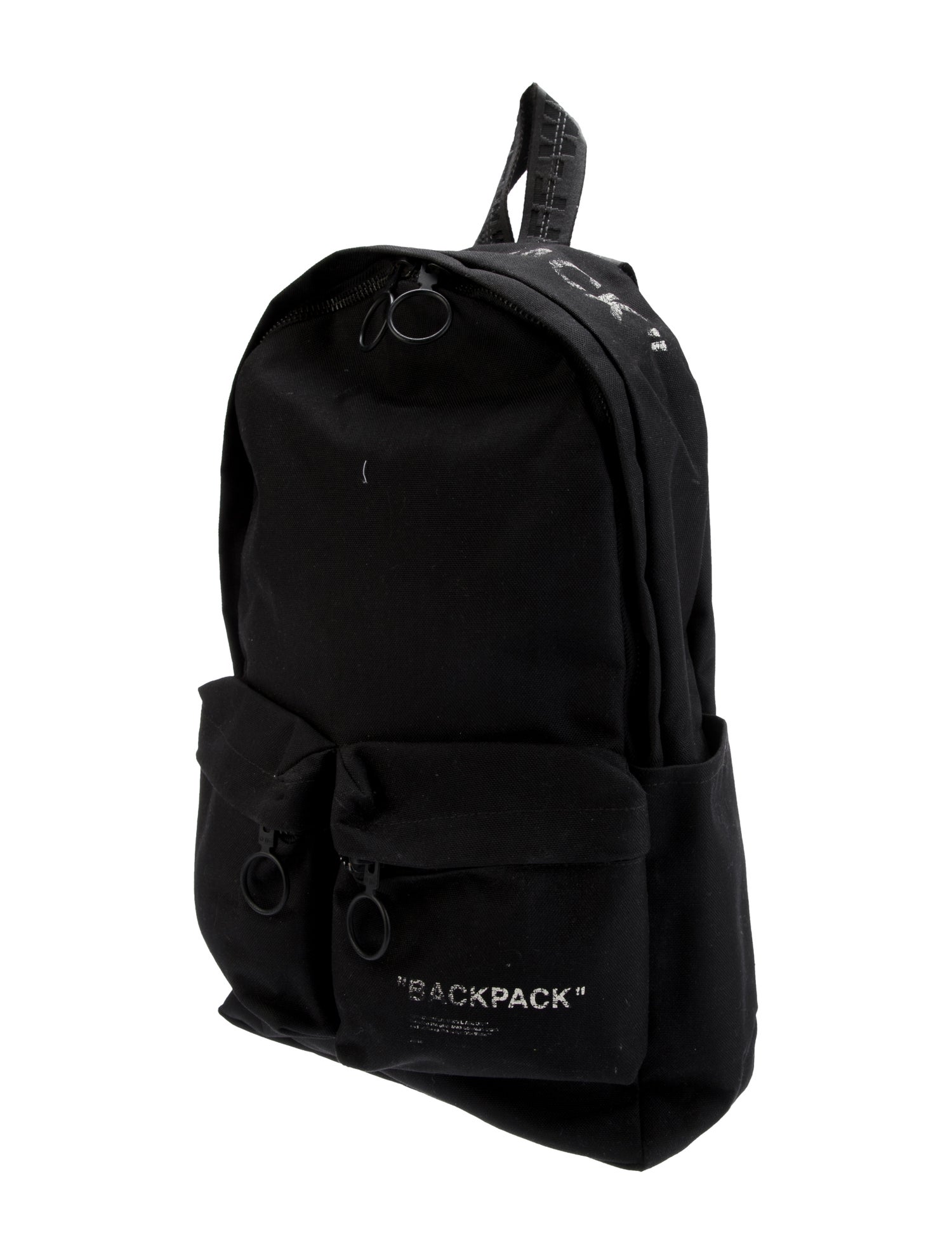 Off-White Neoprene Patches Backpack - Black Backpacks, Bags ...