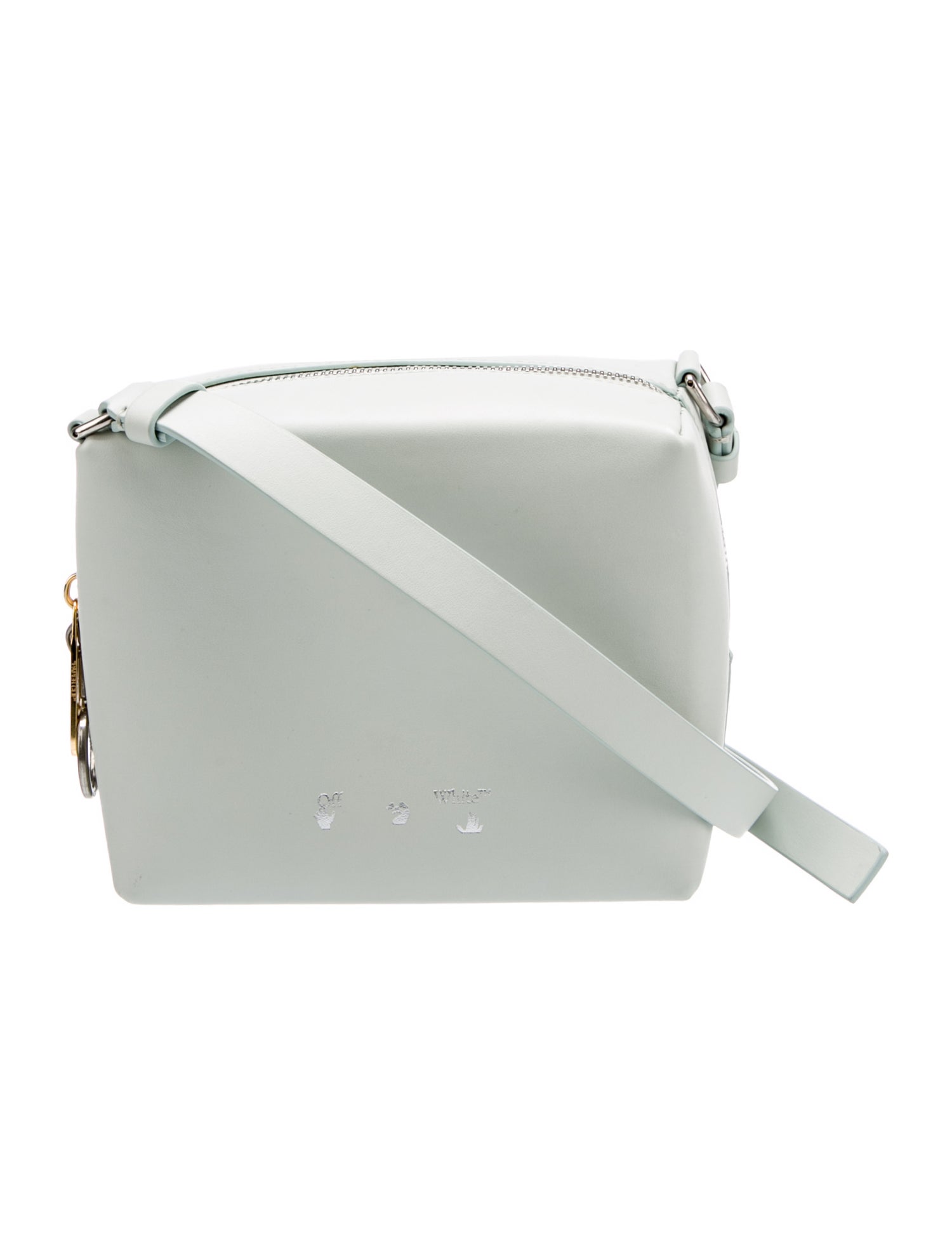 Off-White Nailed Camera Bag - Green Shoulder Bags, Handbags ...
