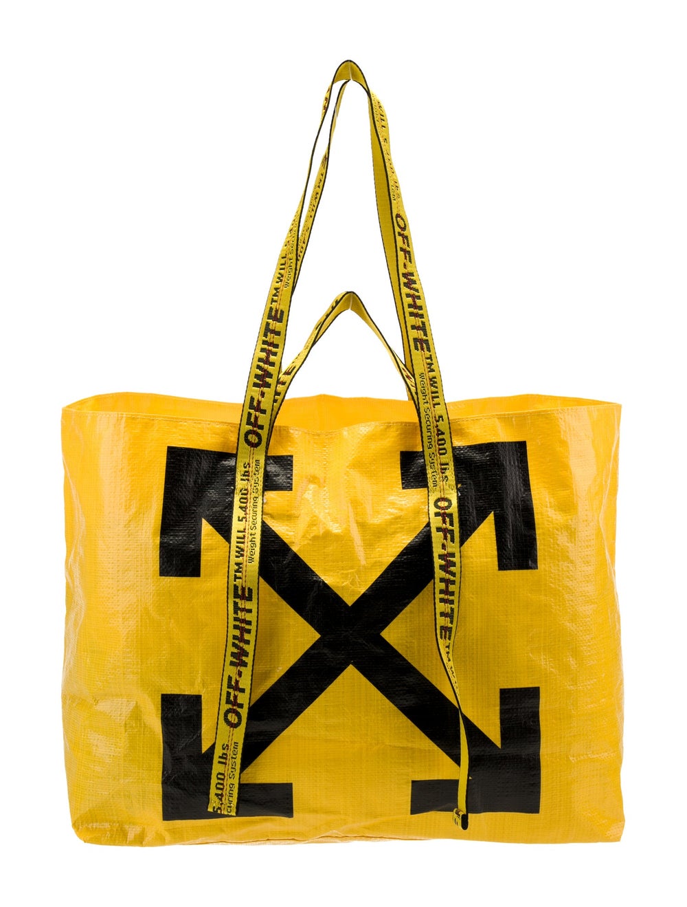 Off-White Arrow Commercial Tote Bag - Yellow Totes, Handbags ...