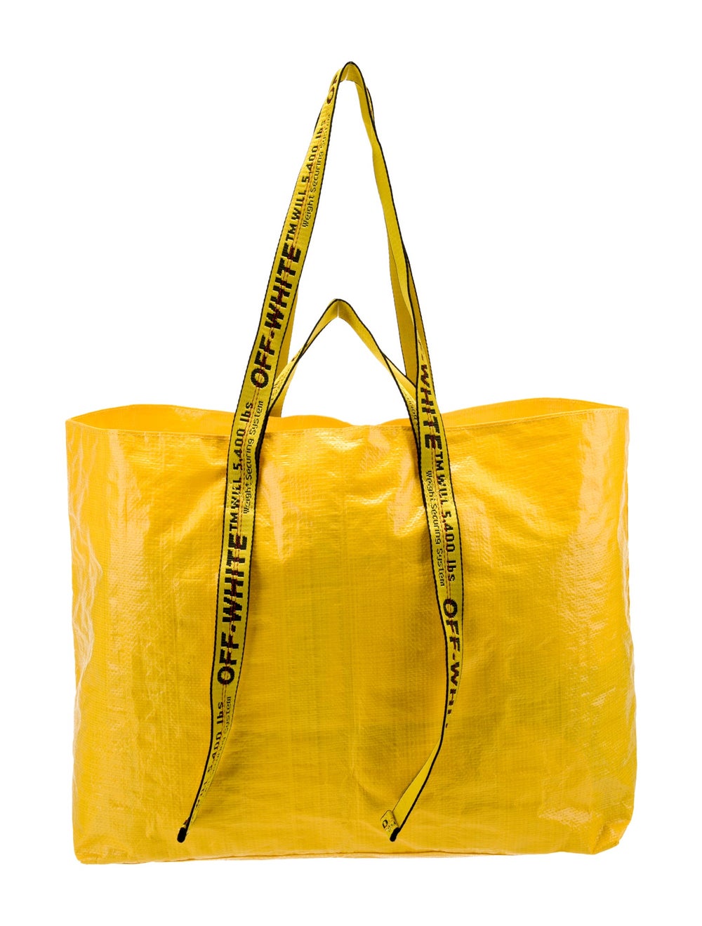 Off-White Arrow Commercial Tote Bag - Yellow Totes, Handbags ...