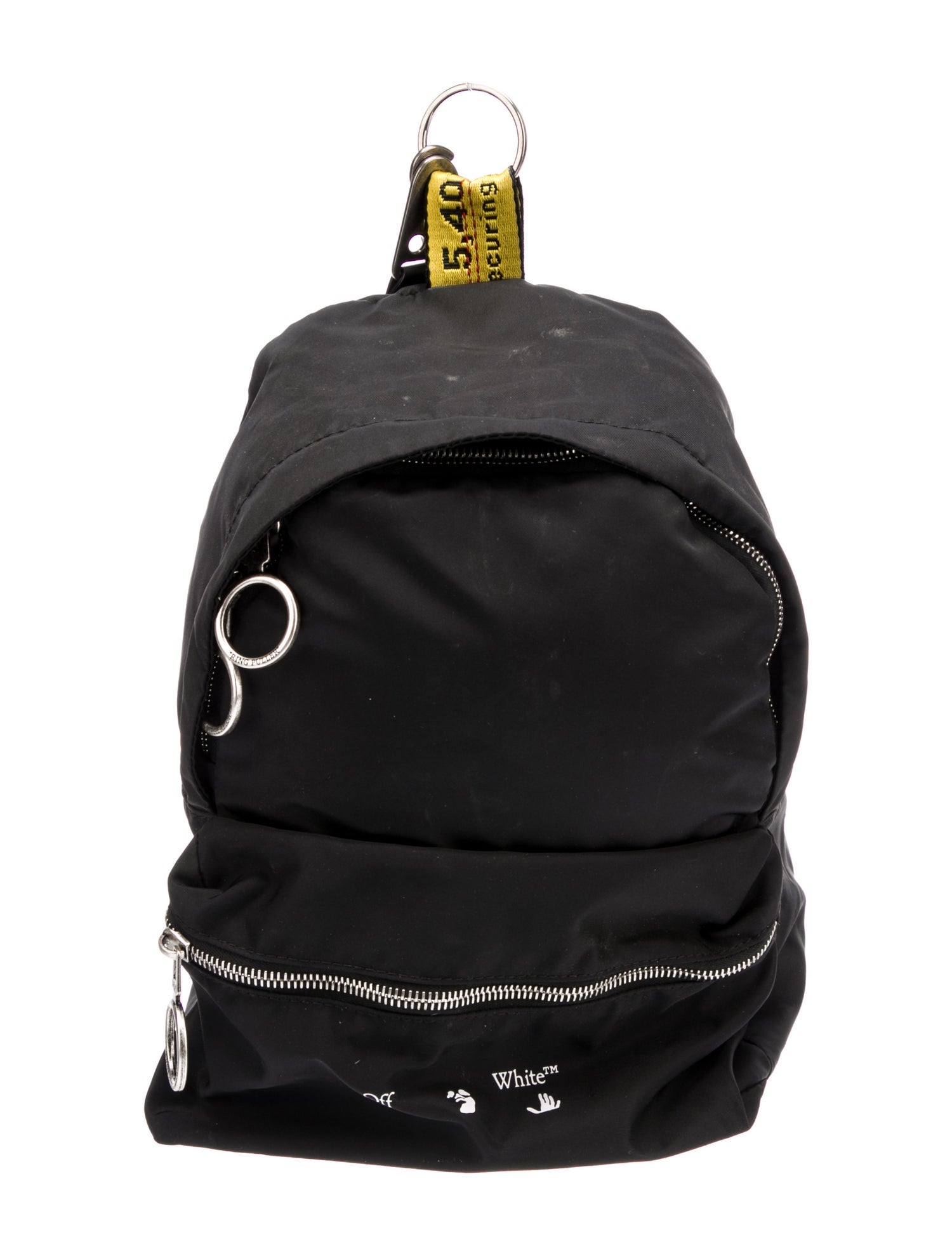 Off-White 2021 Nylon Industrial Backpack - Black Backpacks, Handbags ...