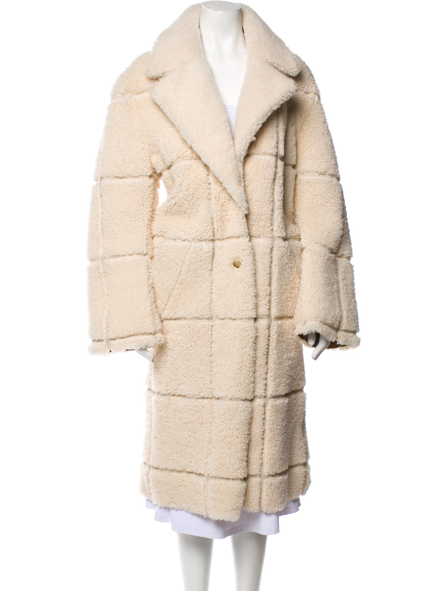 Off-White 2019 Fur Fur Coat w/ Tags - Neutrals Coats, Clothing ...