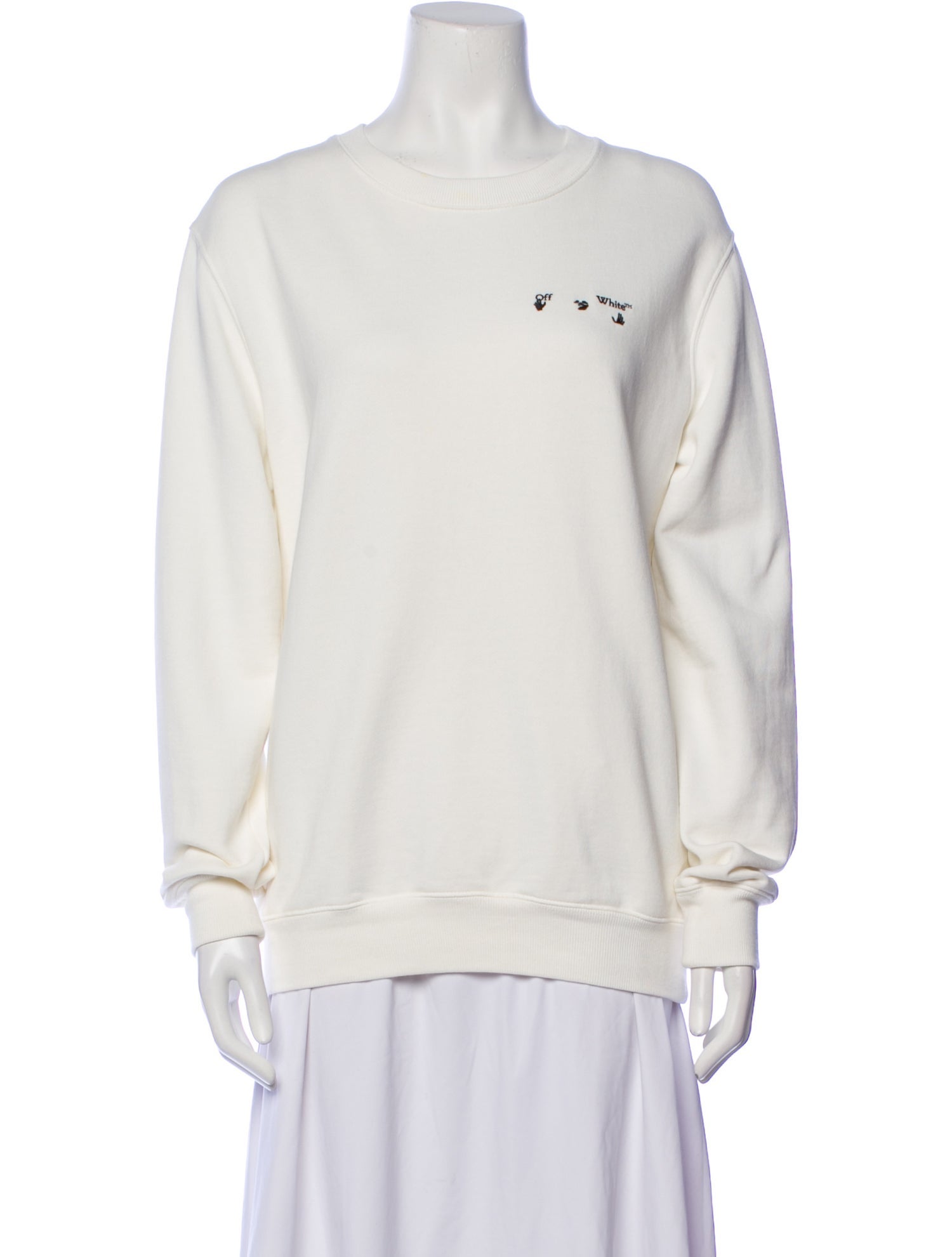 Off-White 2021 'Liquid Melt Arrows' Sweatshirt - Neutrals Tops ...