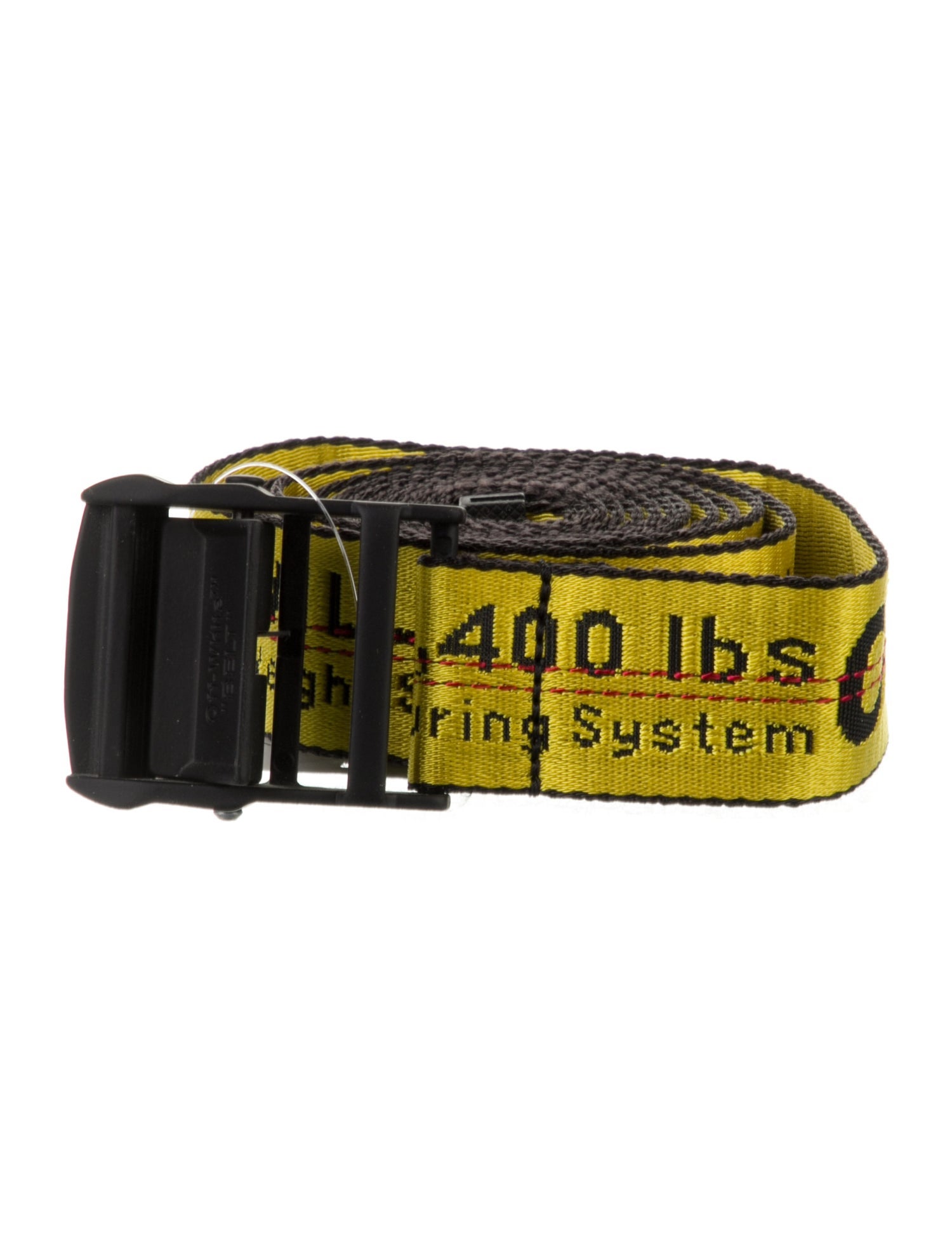 Off-White Industrial Belt - Yellow Belts, Accessories - OFFVA76487 ...