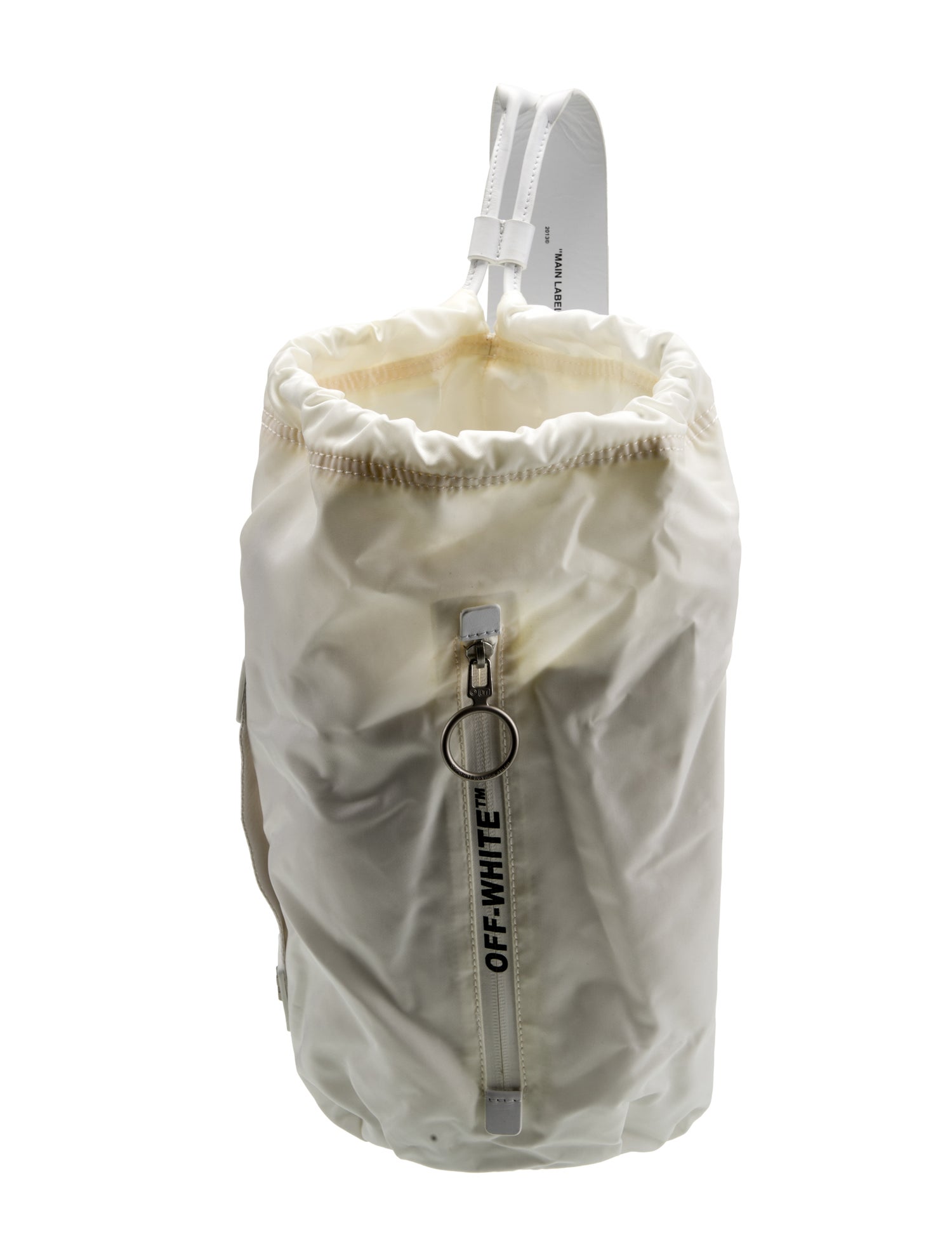 Off-White Nylon Backpack - White Backpacks, Bags - OFFVA76626 | The ...