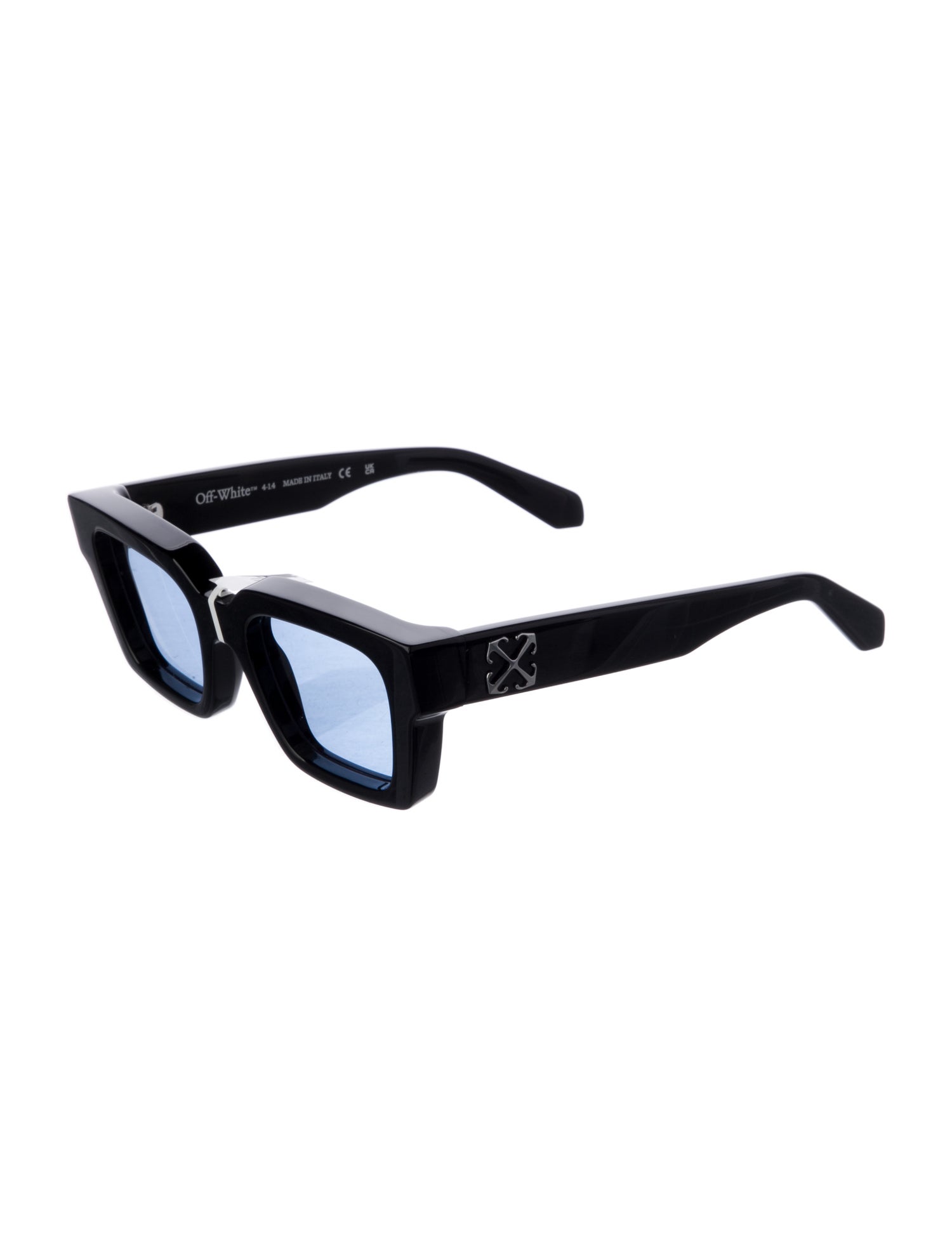 Off-White Square Tinted Sunglasses - Black Sunglasses, Accessories ...