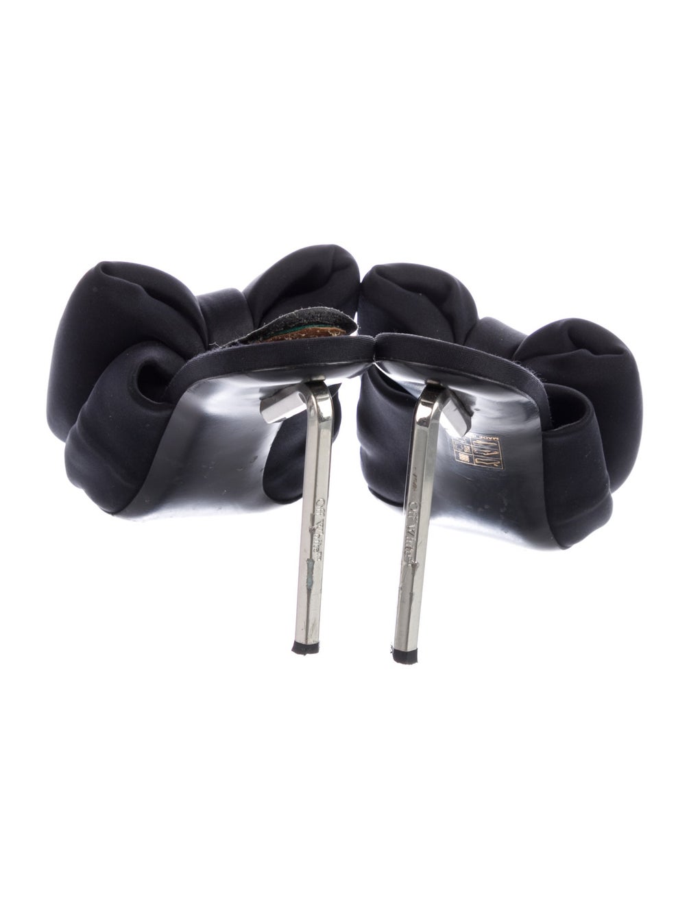 Off-White ALLEN Neoprene Slides - Black Sandals, Shoes - OFFVA88108 ...