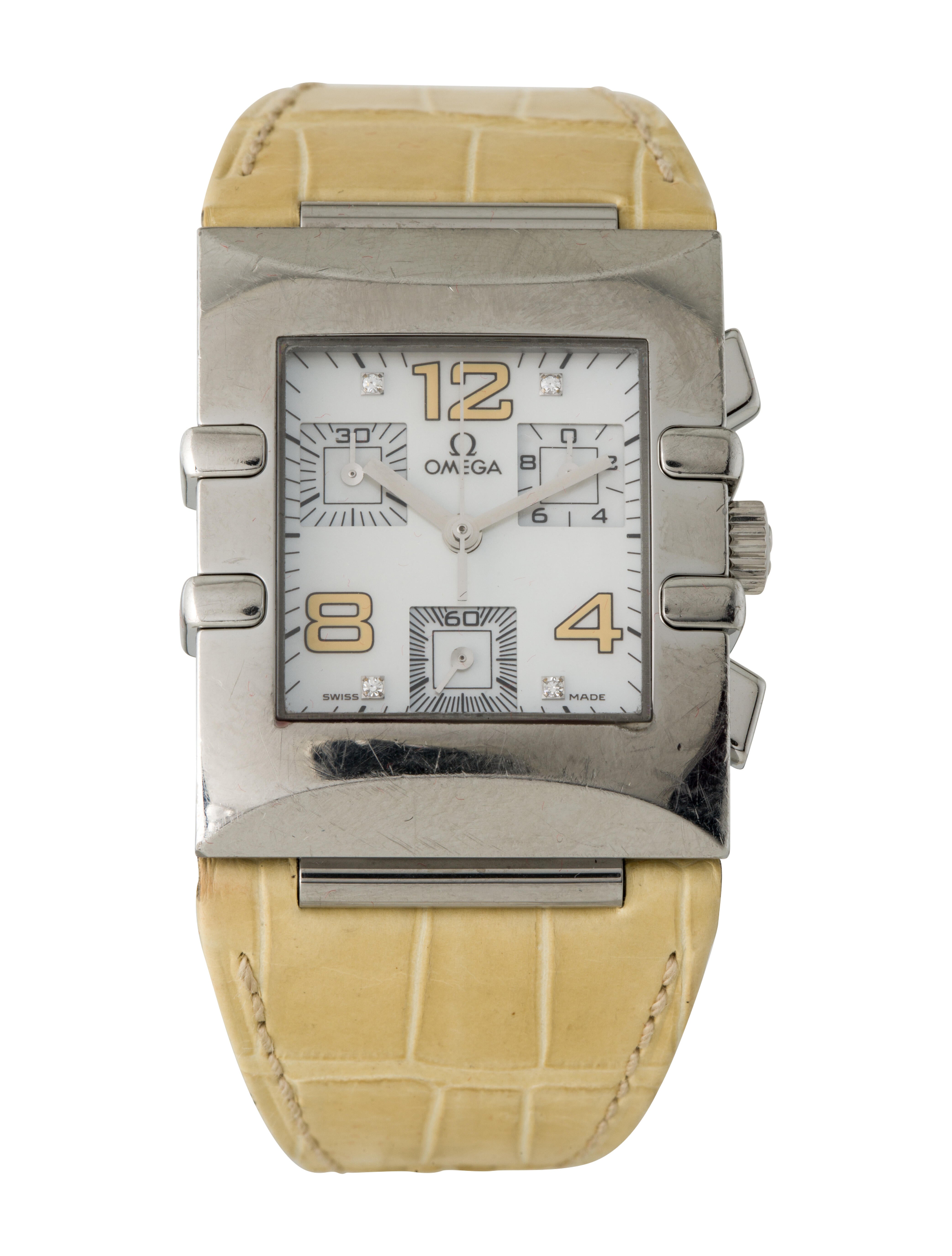 Omega Diamond Constellation Quadra Watch - OMG20729 | The RealReal