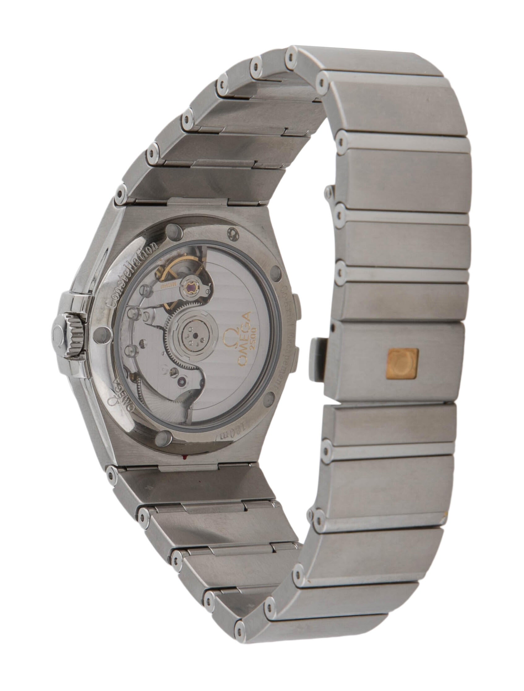 Omega Constellation Co-Axial Chronometer 35MM Watch - 123.10.35.20.52 ...