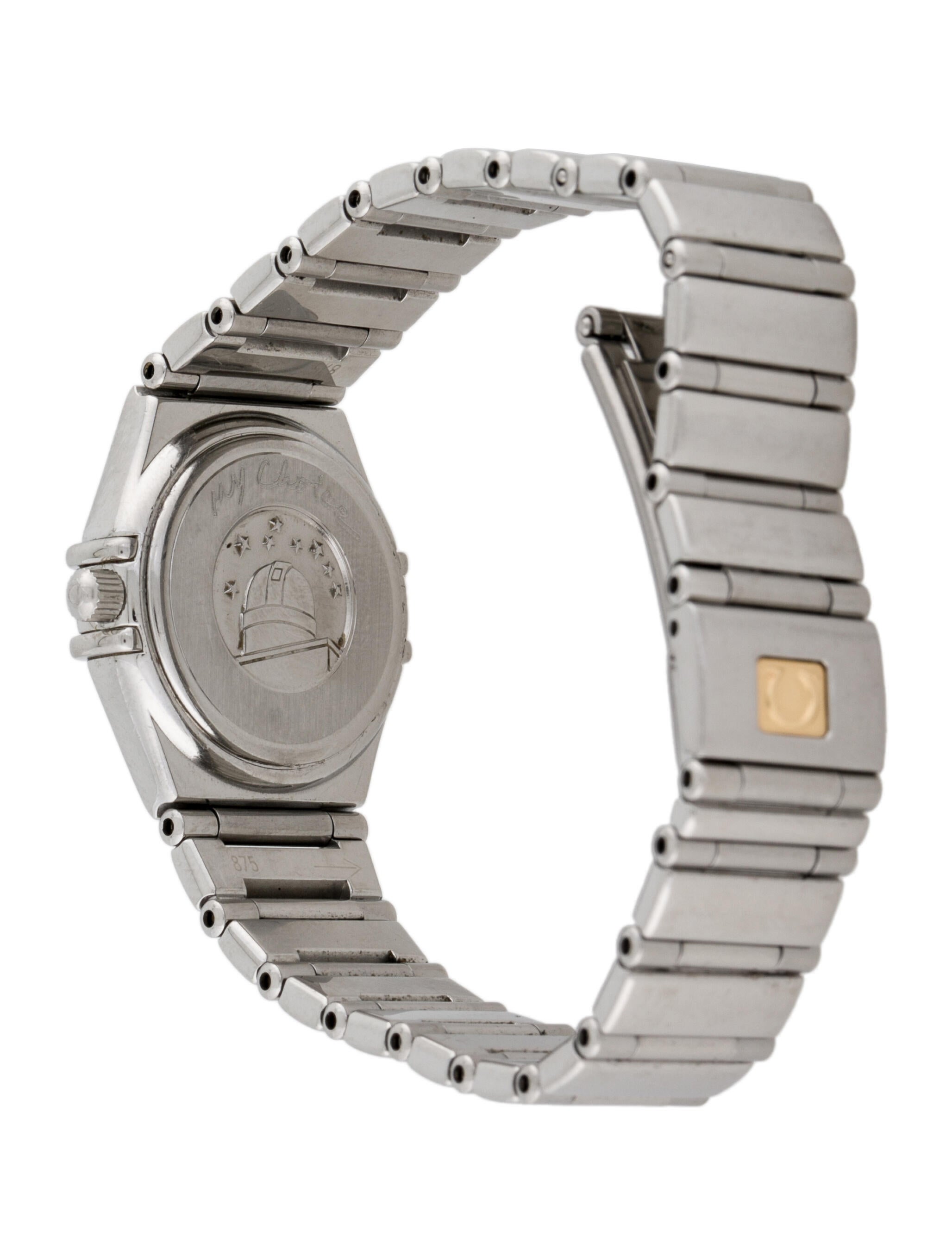 Omega "Cindy Crawford" Constellation Watch - 895.1243 | The RealReal