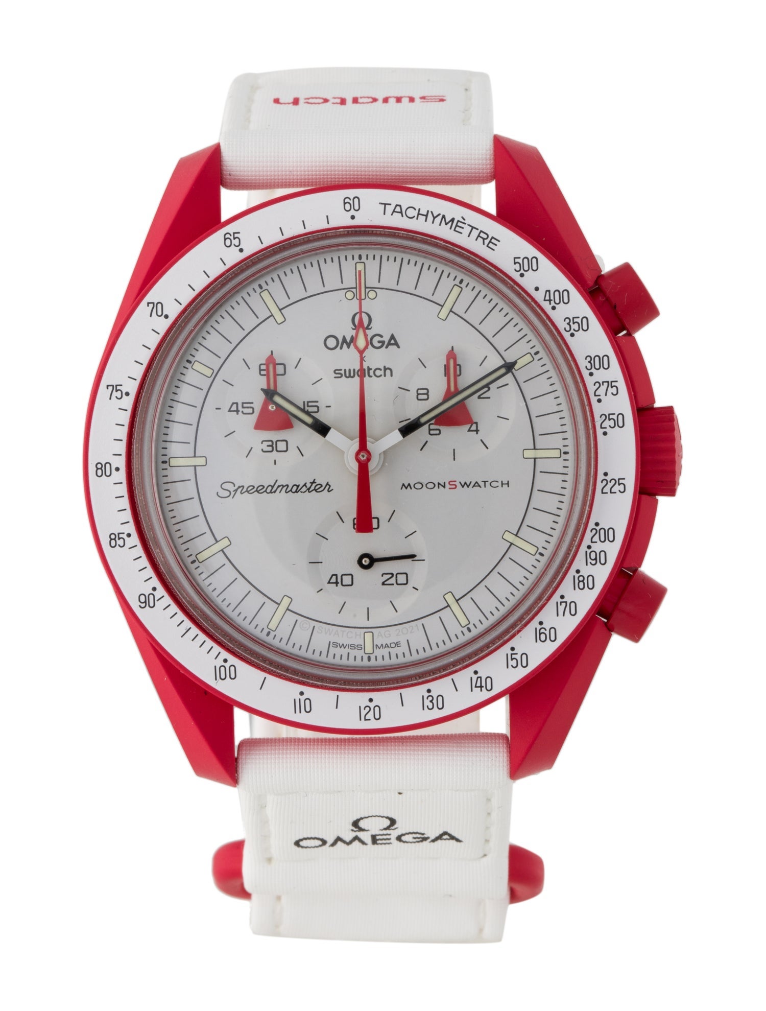 Omega x Swatch Bioceramic Mission to Mars MoonSwatch - SO33R100 | The ...