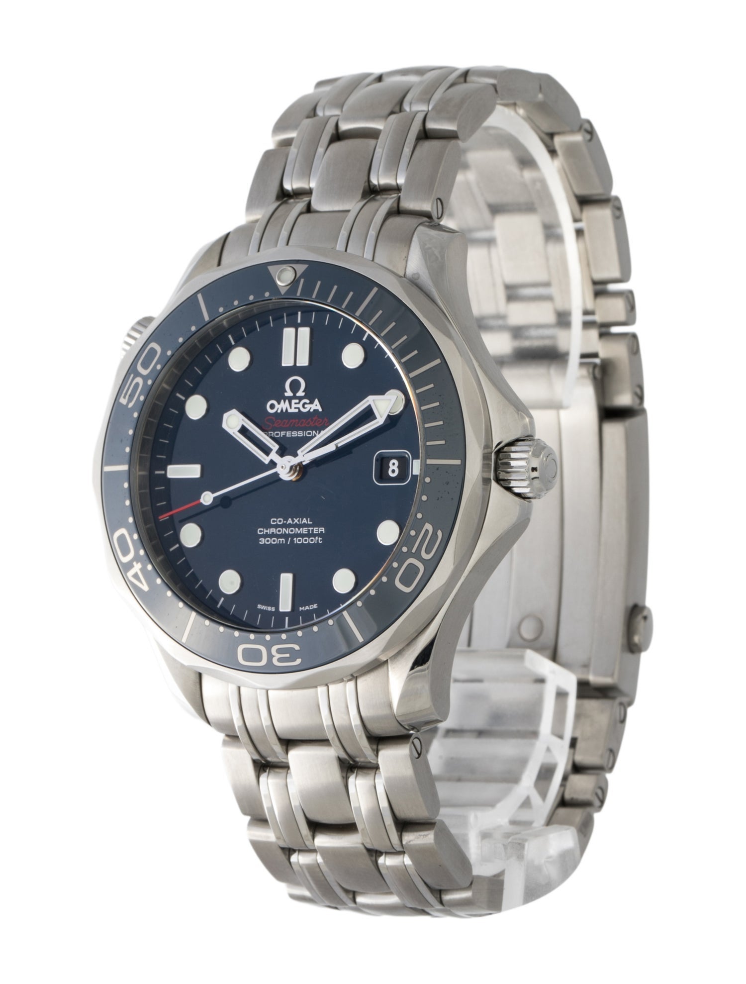 Omega Seamaster Diver 300M "Golden Eye" Watch - 168.1630 | The RealReal