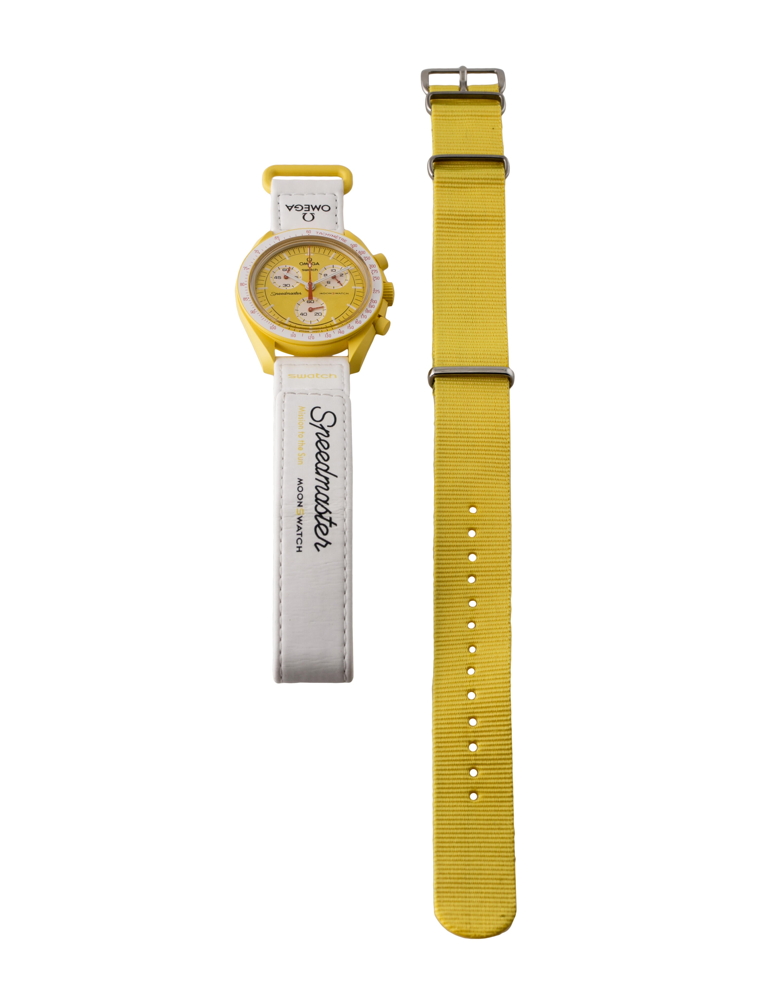 Omega x Swatch Mission to the Sun MoonSwatch - S033J100 | The RealReal