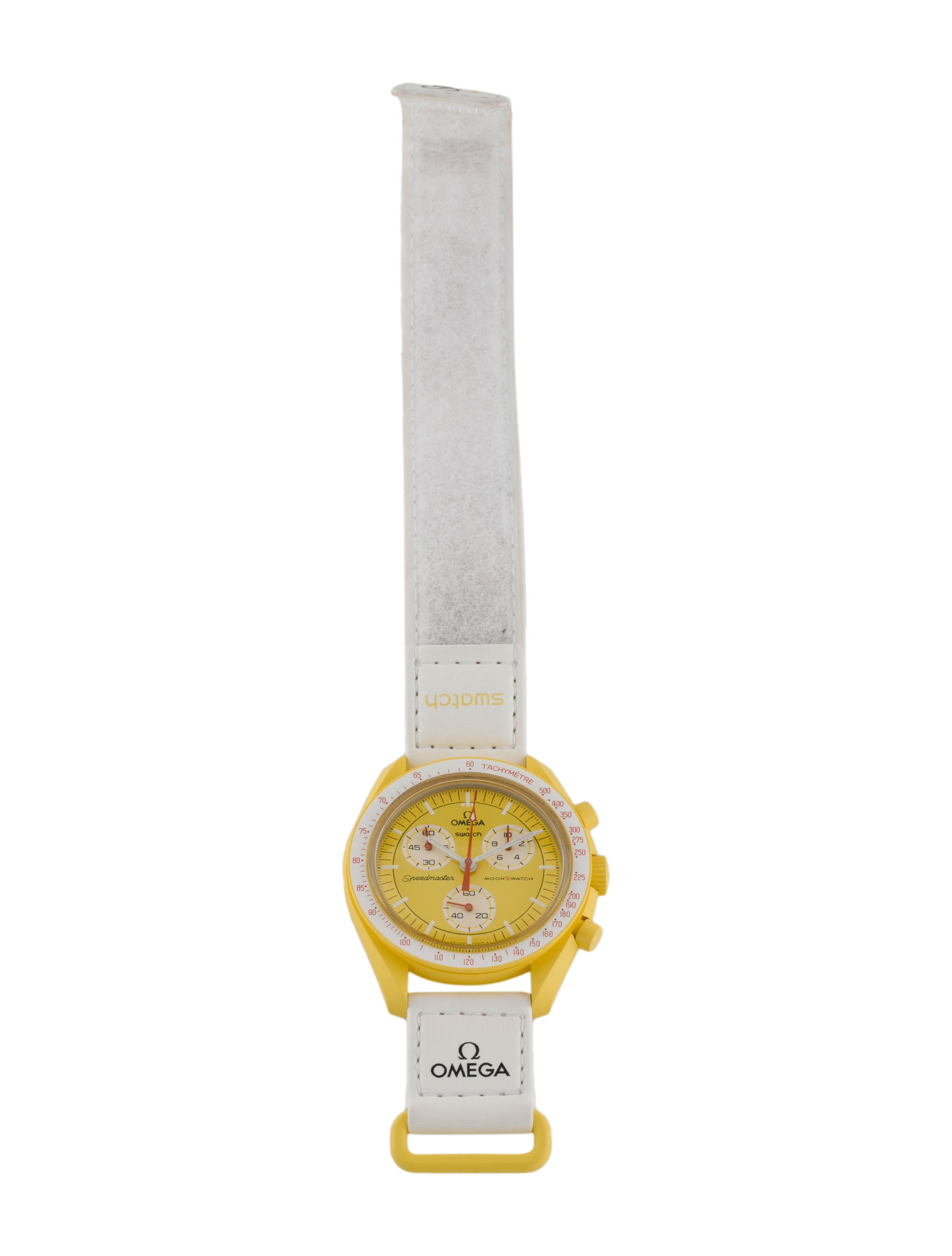 Omega x Swatch Mission to the Sun Moonswatch - SO33J100 | The RealReal