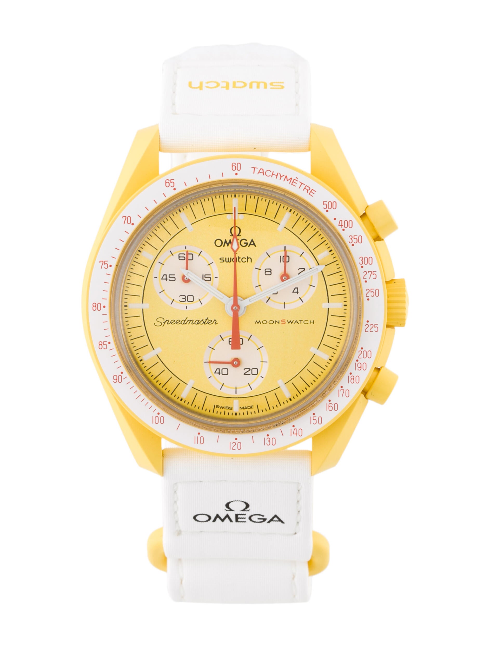 Omega x Swatch Bioceramic MoonSwatch Mission to Mars Watch - SO33R100 ...